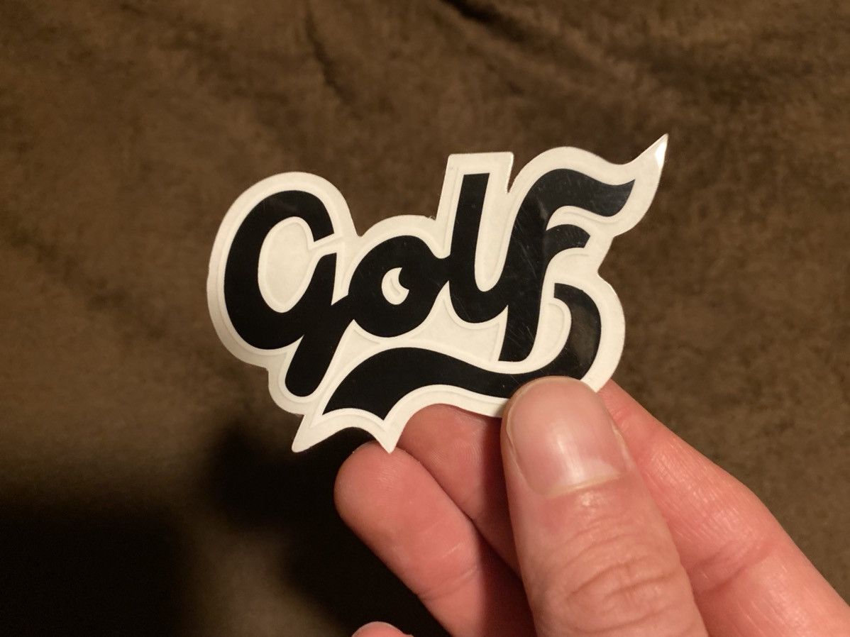 Golf Wang Golf Wang Cursive Sticker | Grailed