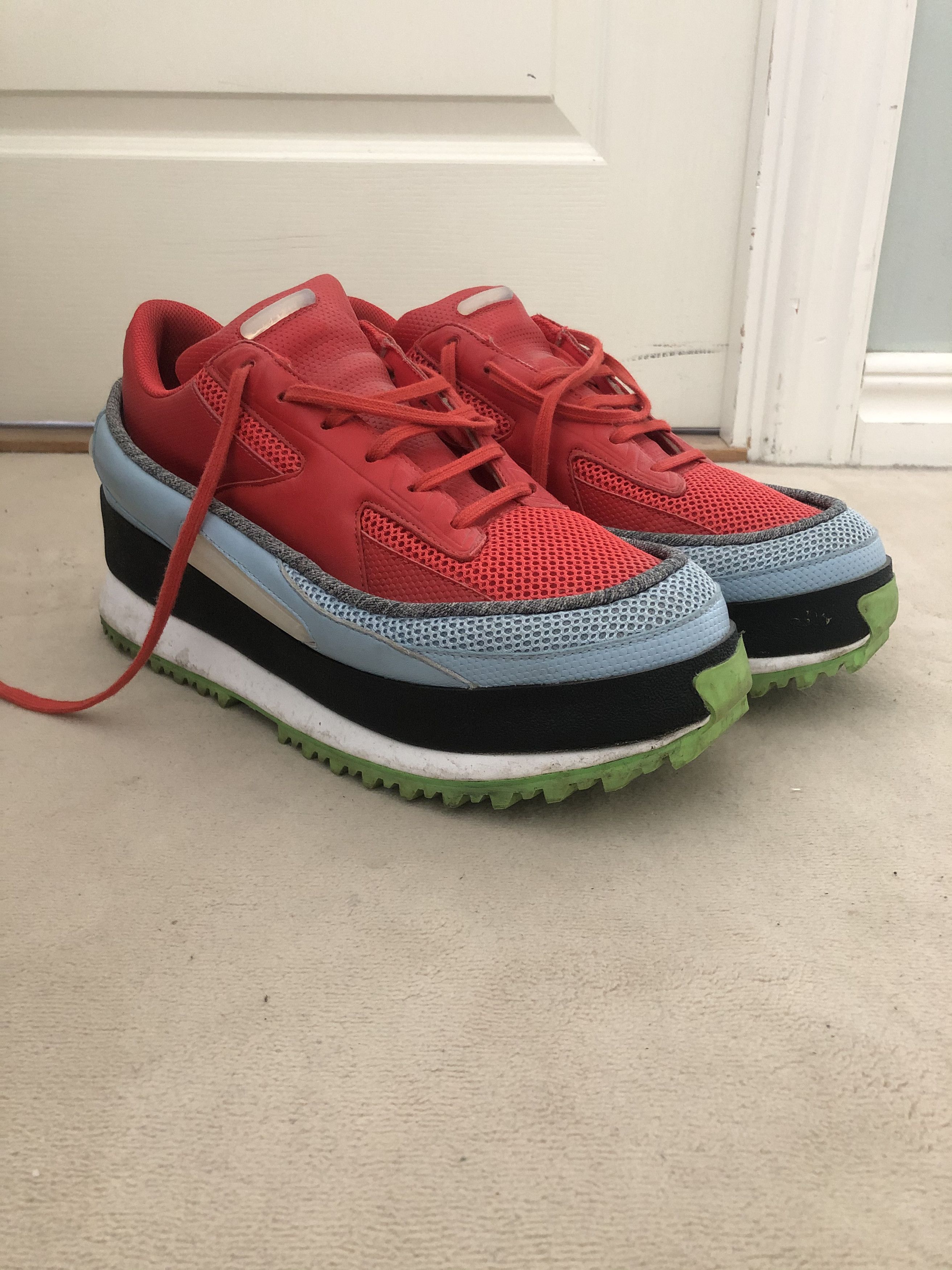 Adidas × Raf Simons Raf Simons X Adidas Platform Sneakers | Grailed