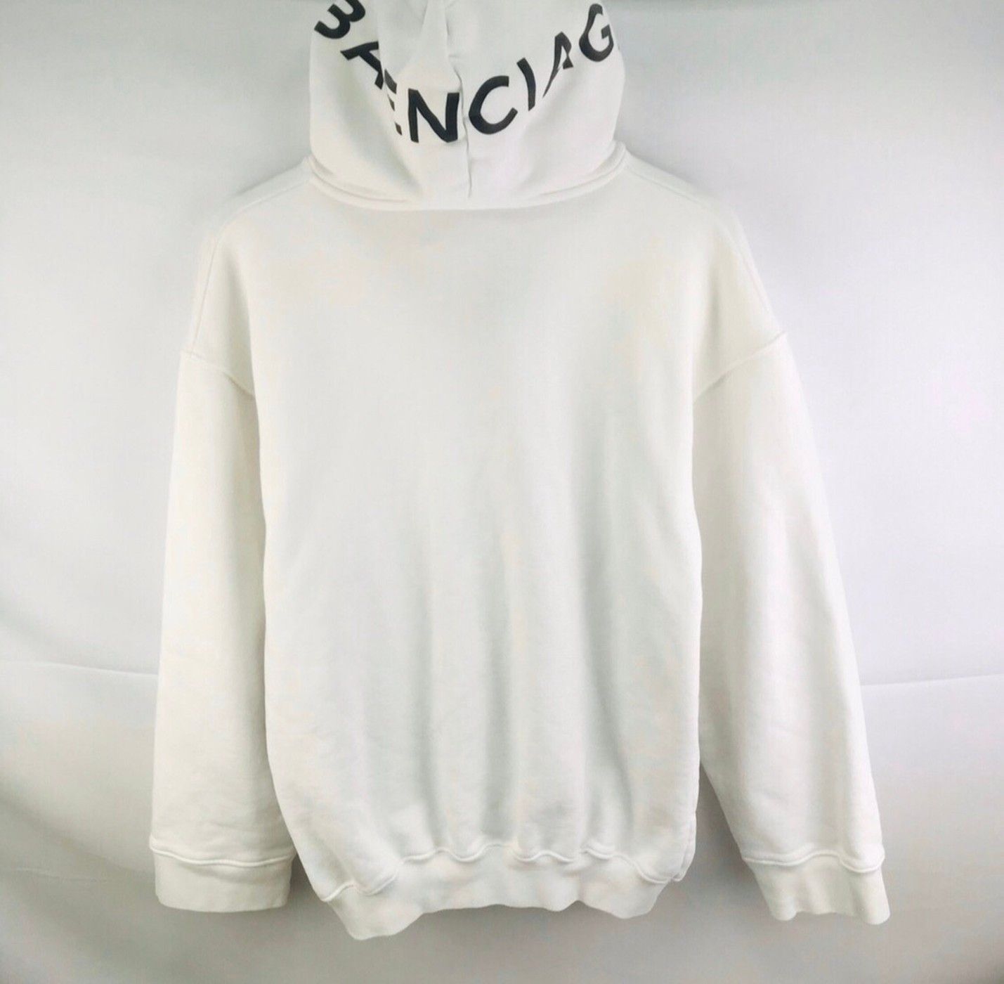 Balenciaga Balenciaga Hood Logo Cocoon Hoodie | Grailed Balenciaga Balenciaga Hood Logo Cocoon Hoodie | Grailed
