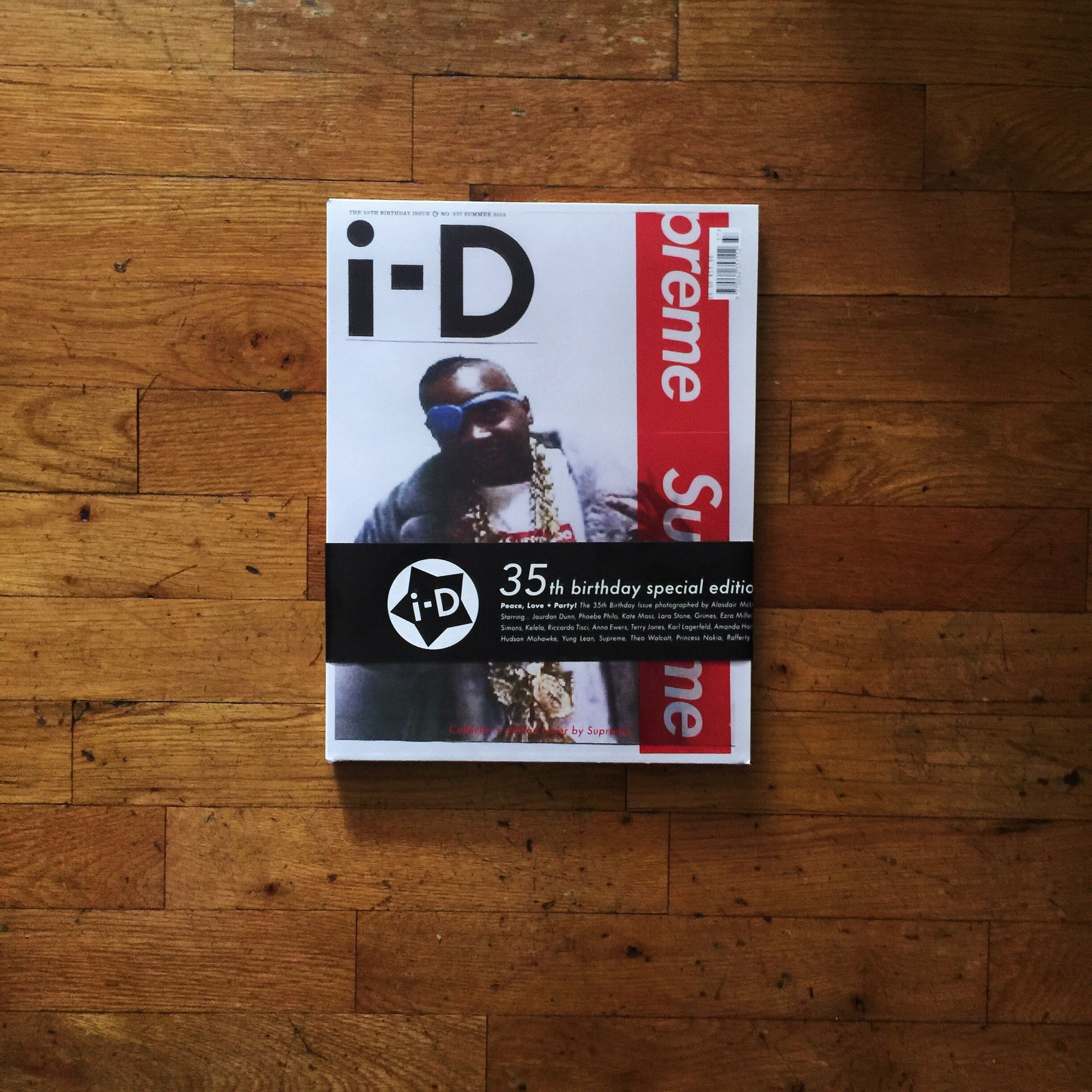 Supreme ID MAGAZINE 35TH ANNIVERSARY | Grailed