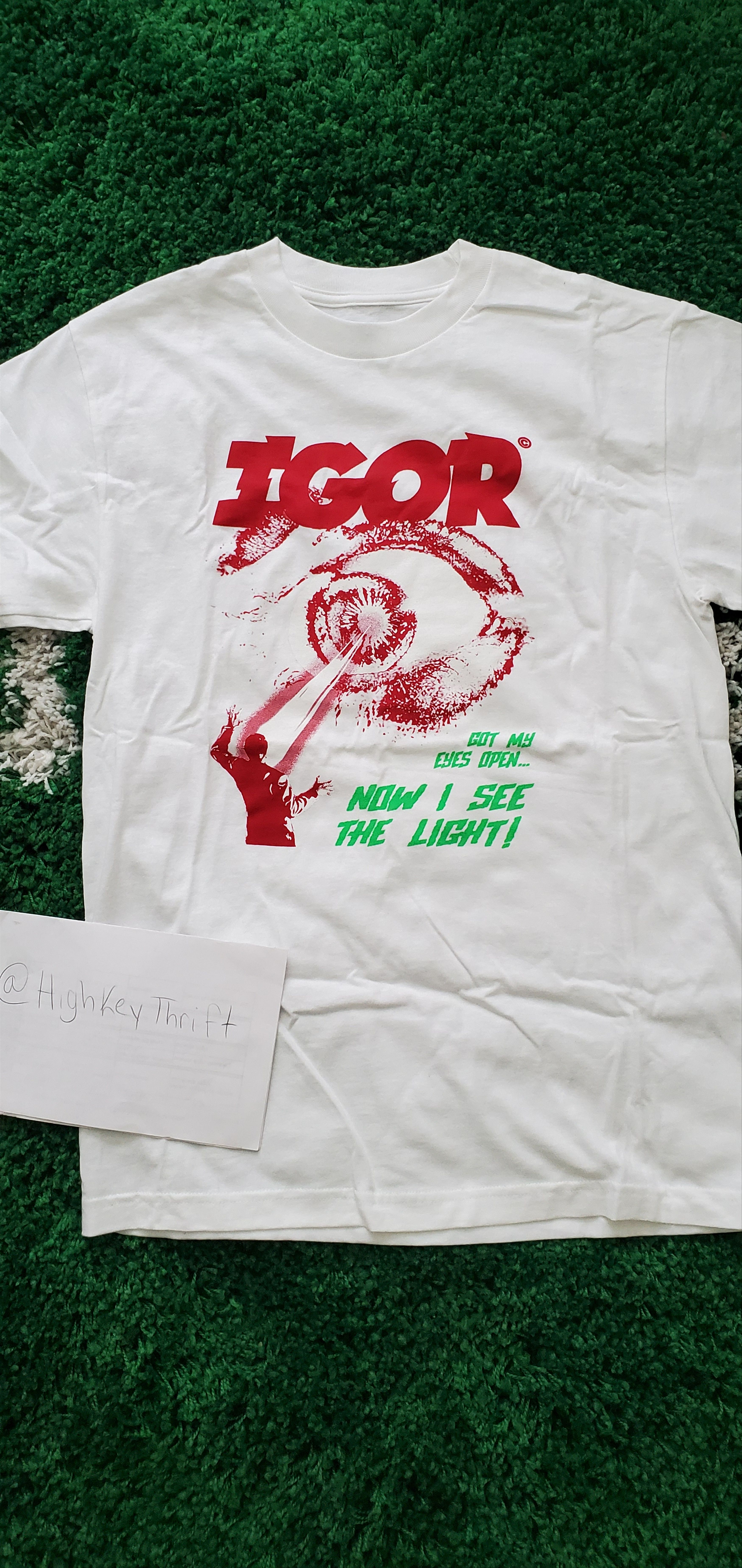 Tyler The Creator Tyler The Creator White Igor Merch Tee | Grailed