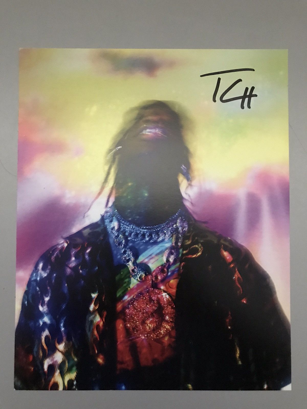 Travis Scott Travis Scott Signed Lithograph | Grailed