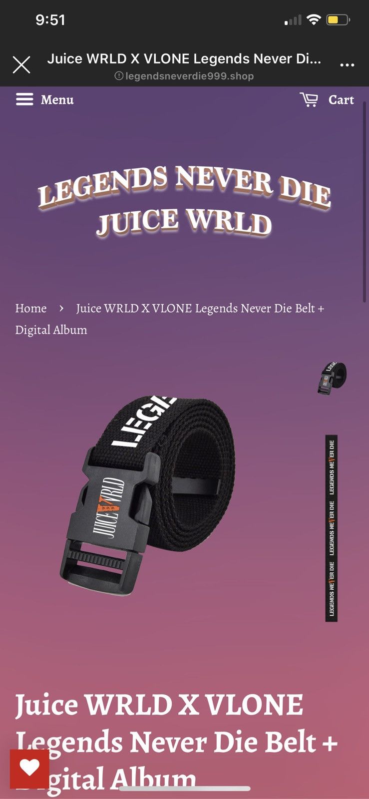 999 Club × Vlone Vlone X 999Club Belt (LIMITED) | Grailed