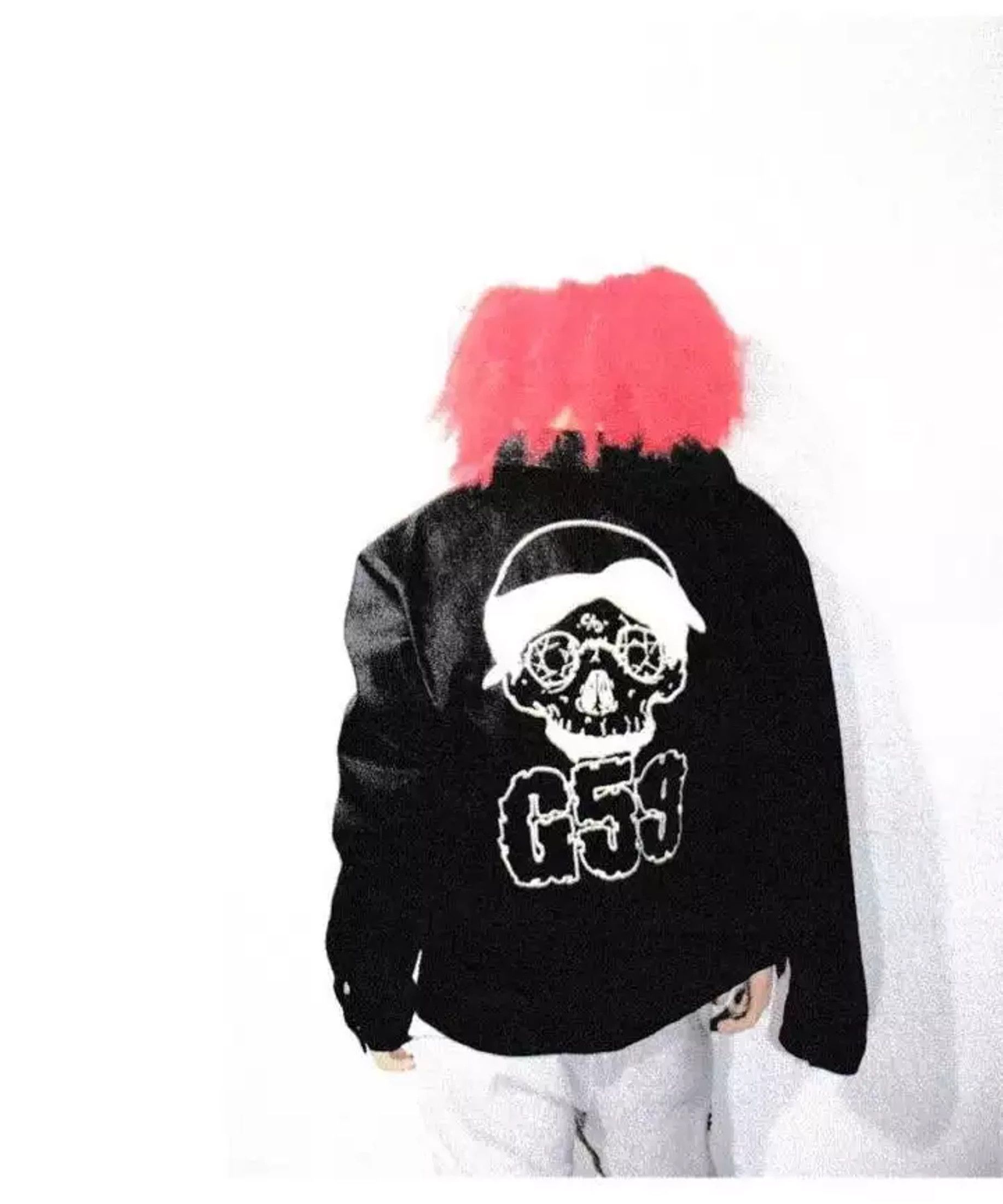 G59 Records × Pouya & $uicideboy$ Merch G59 Logo Work Jacket Black ...