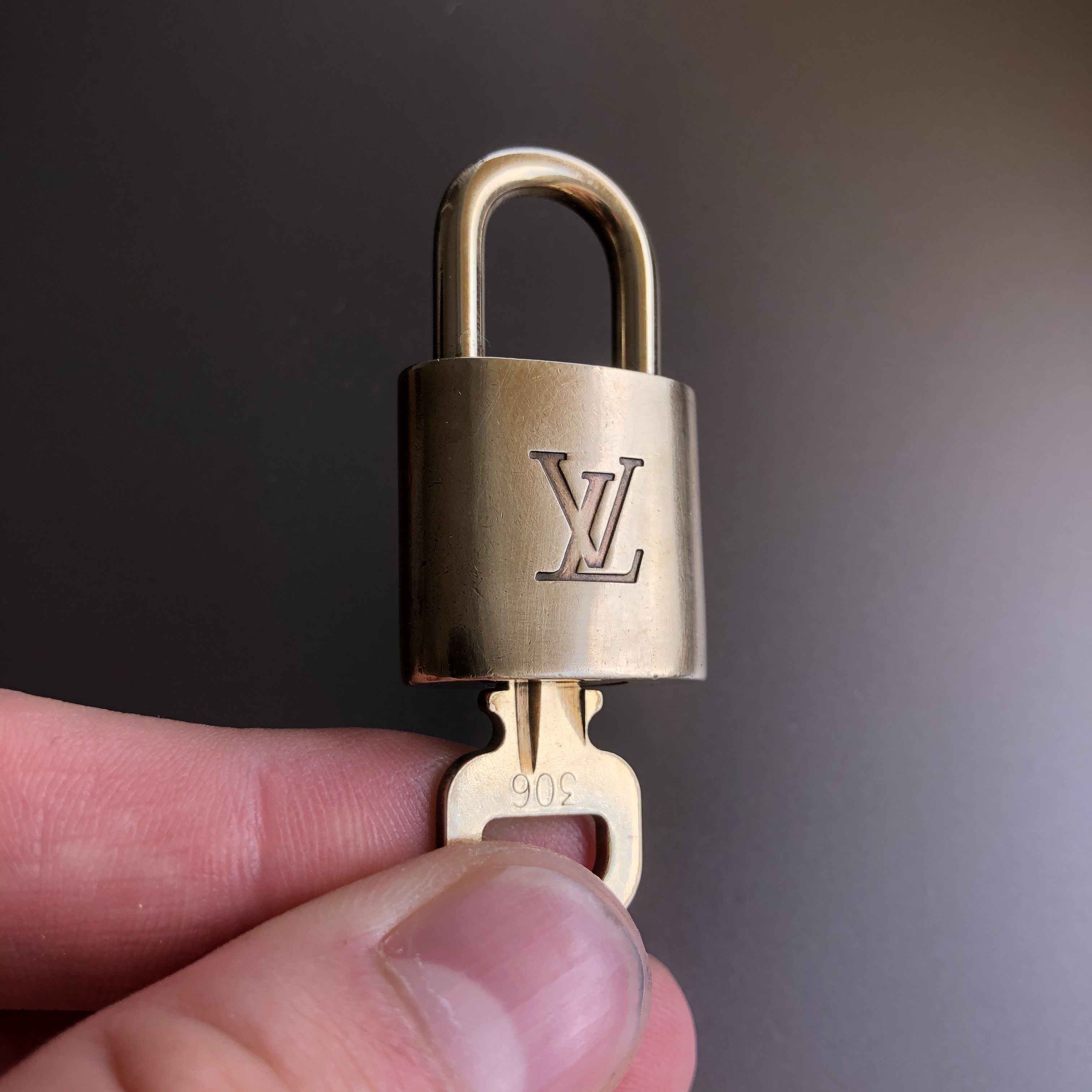 Louis Vuitton Authentic Louis Vuitton 306 Lock Padlock #113 | Grailed