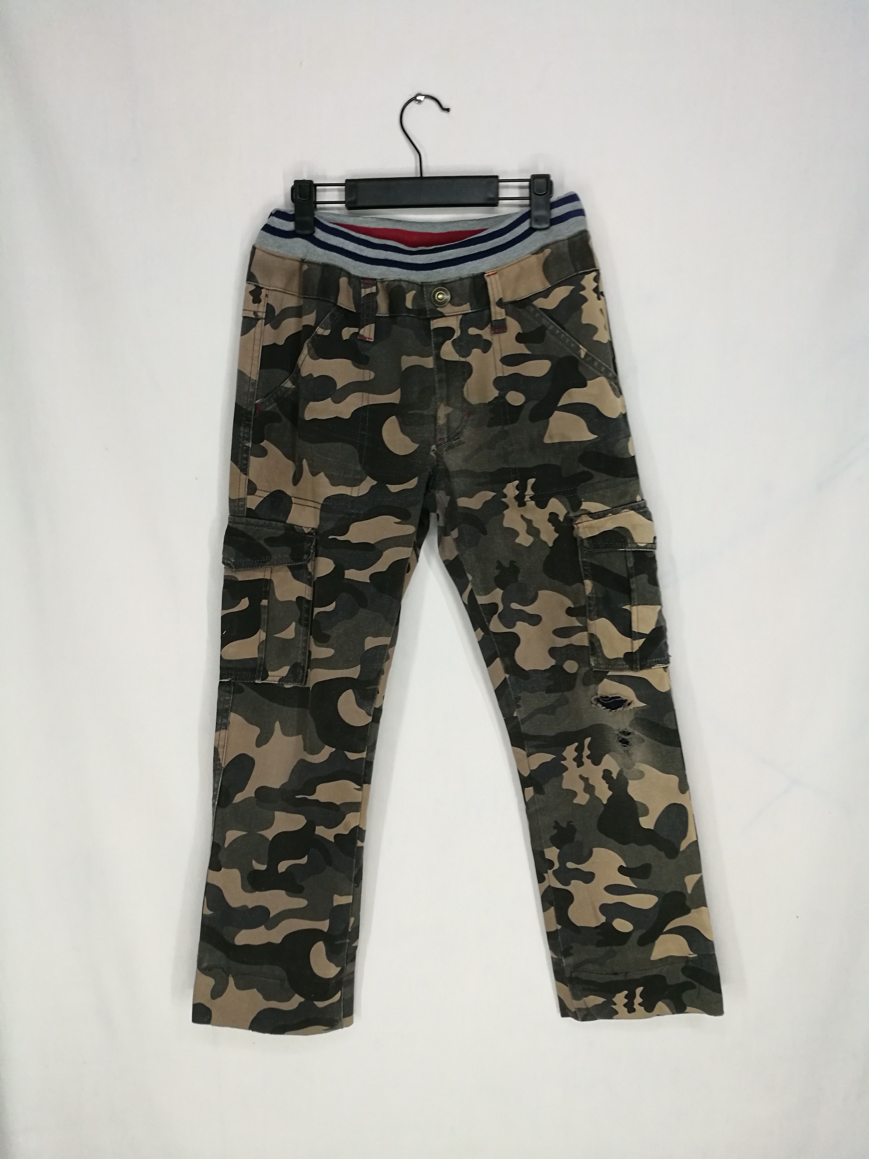 Japanese Brand × Military × Streetwear Cargo Pants Camouflage Military ...