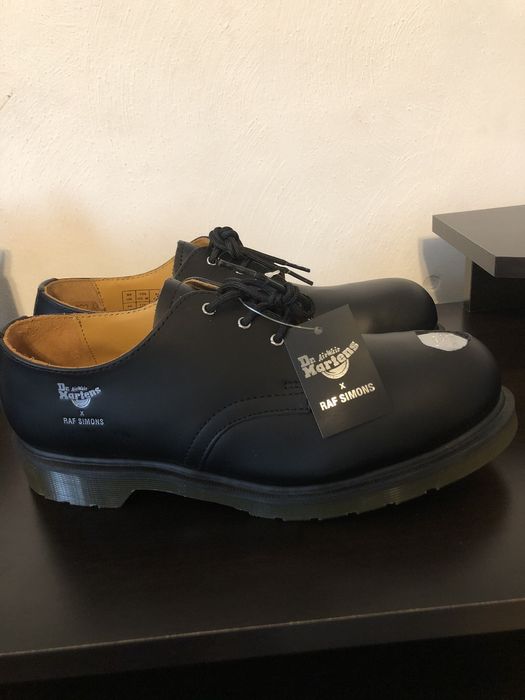 Raf Simons Raf Simons X Dr Martens Steel Toe Derby Boot | Grailed