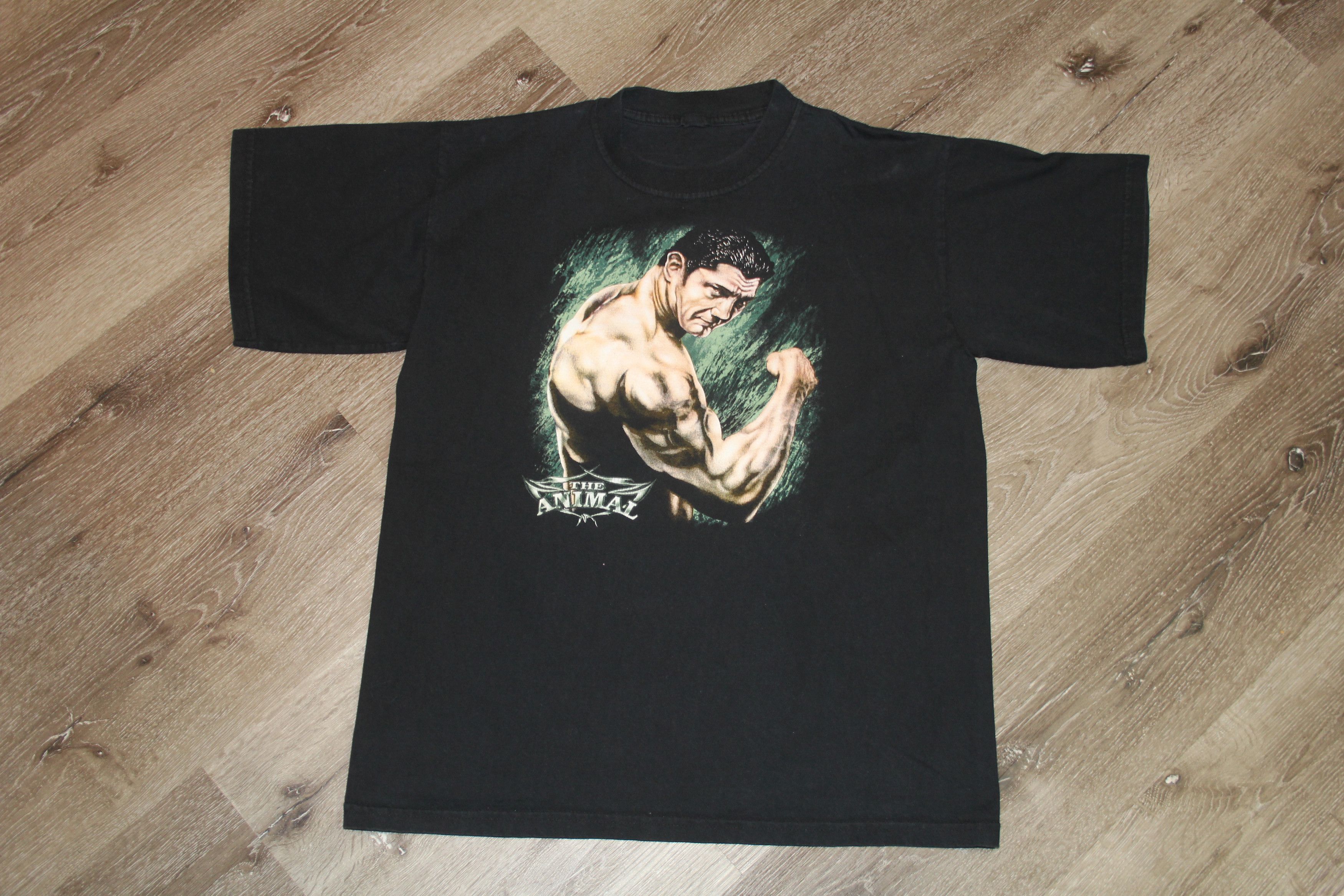 Vintage × Wwe × Wwf VTG WWE The Animal Batista Wrestling Shirt Rap Tee ...