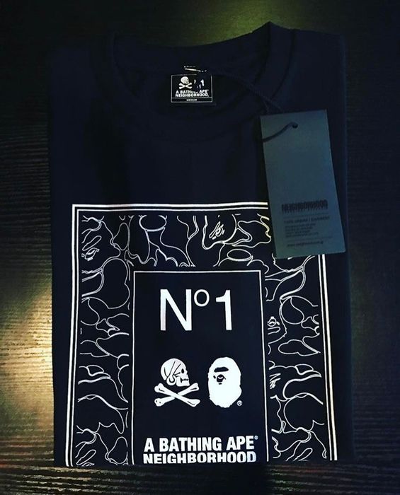 Bape A BATHING APE x NEIGHBORHOOD BAPE NBHD TEE | Grailed