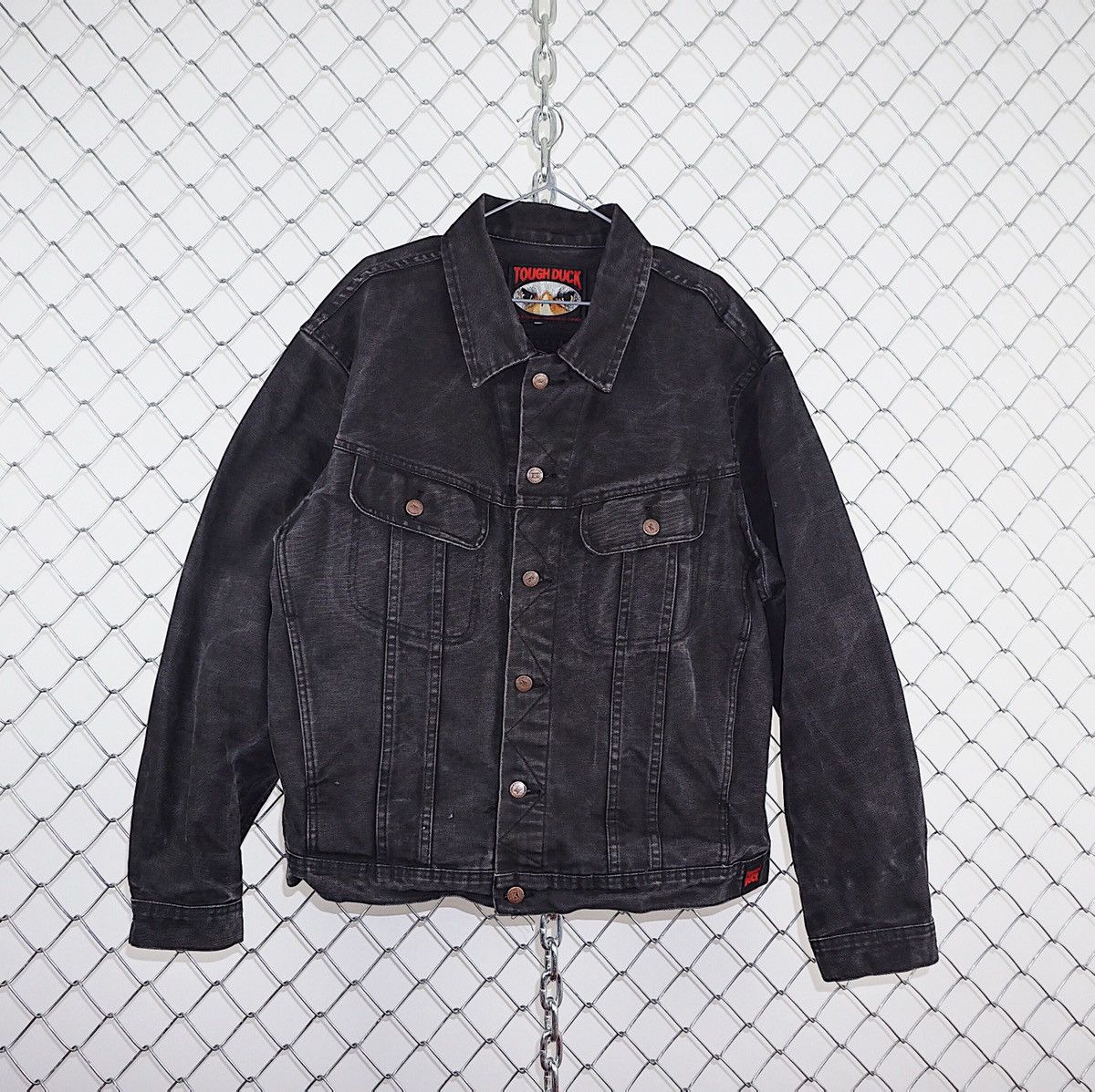 Streetwear × Vintage Tough Duck work denim jacket | Grailed