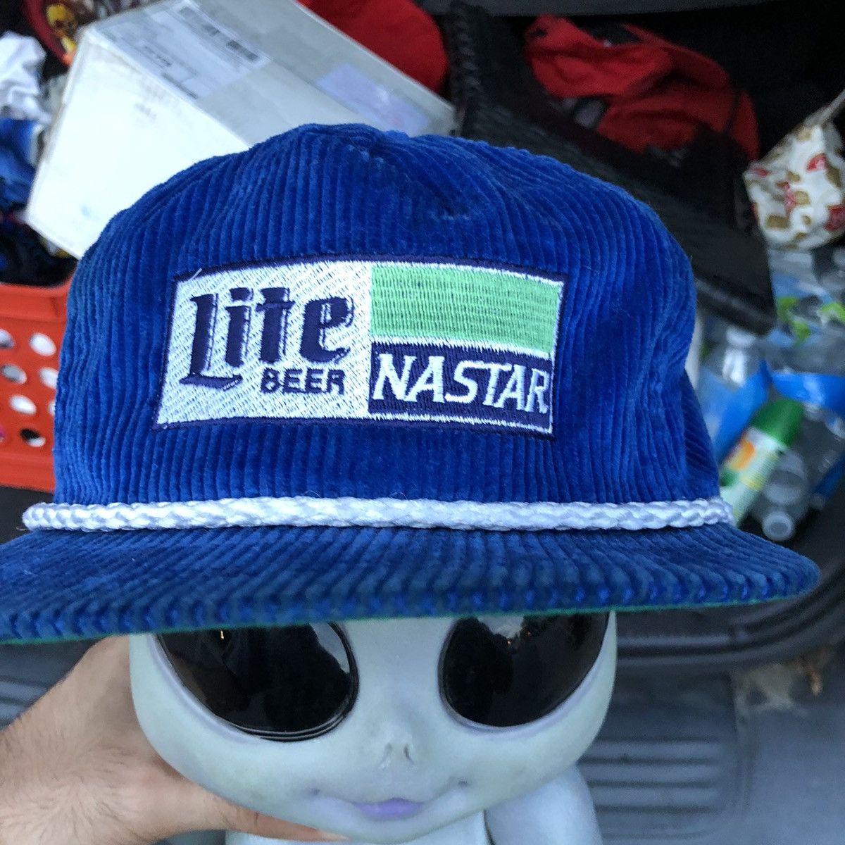 Vintage 80s Vintage Miller Lite Beer Corduroy Hat | Grailed