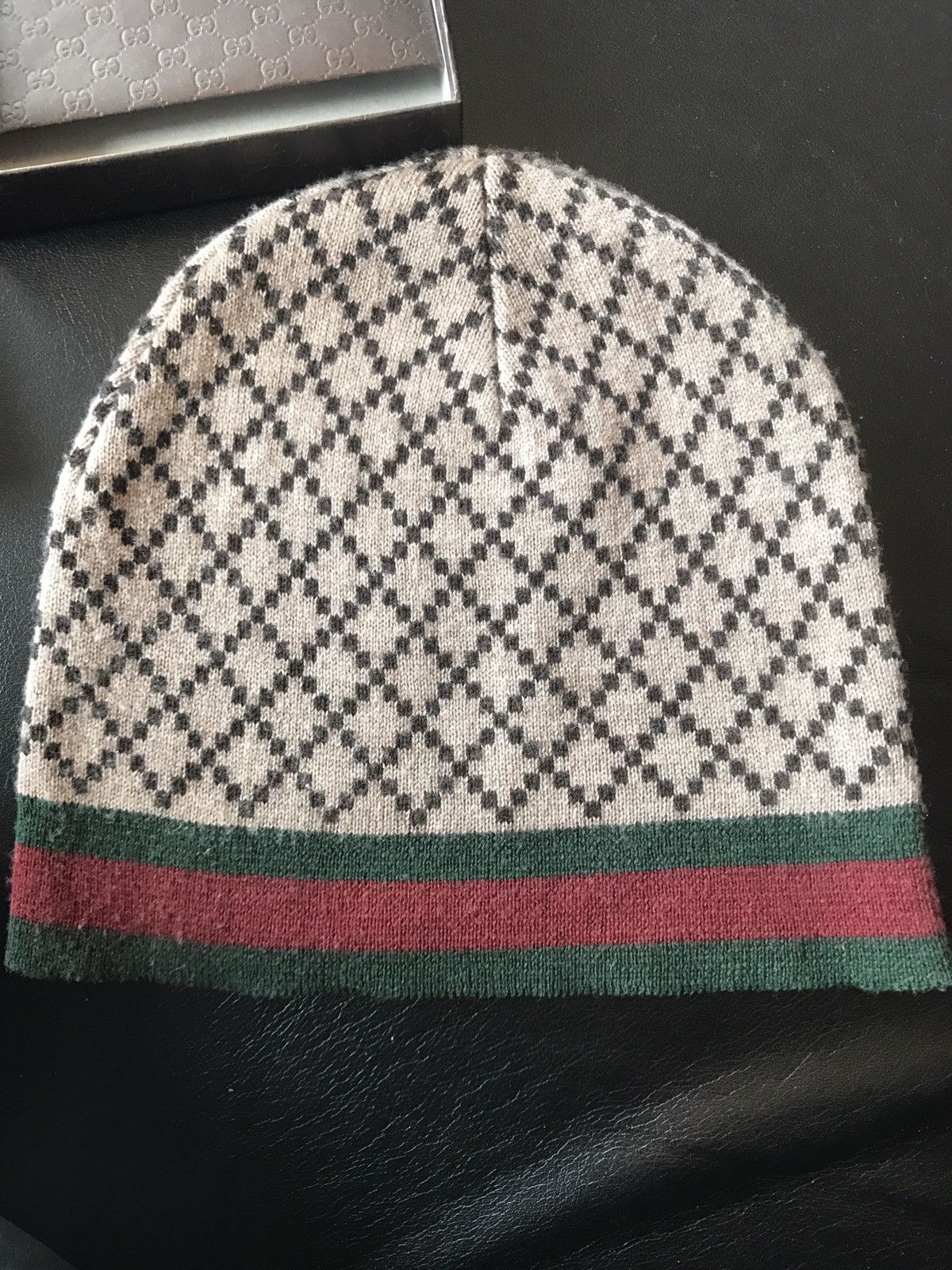 Gucci Gucci Monogram beanie | Grailed