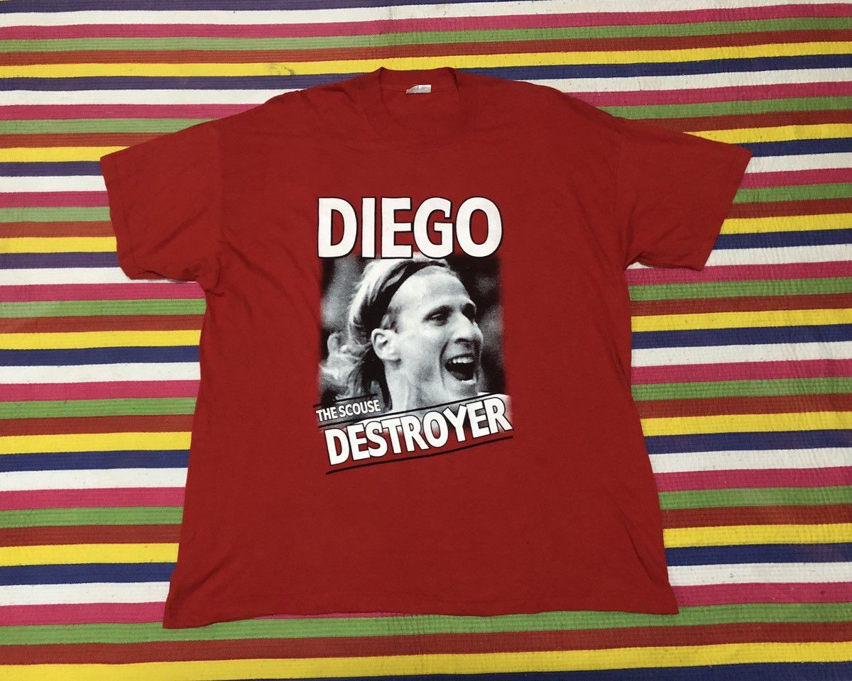 Soccer Jersey × Sports Specialties × Vintage Vtg Diego Forlan T shirt ...