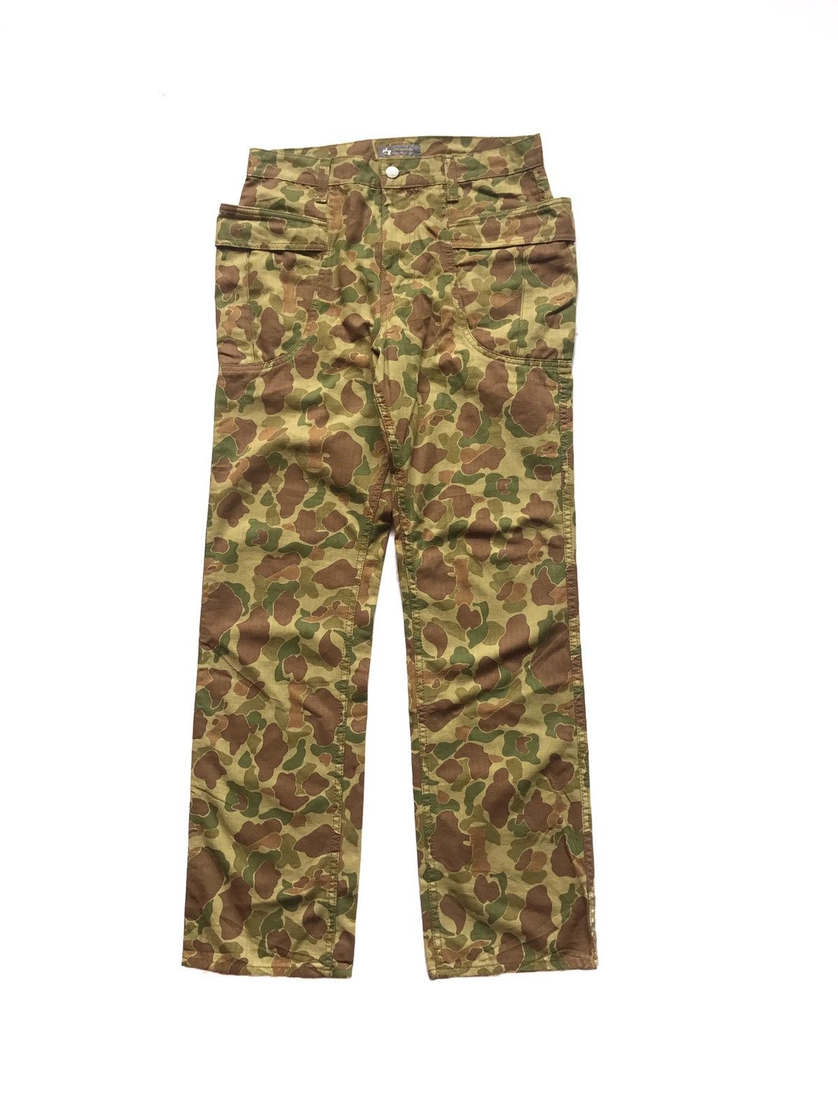 Japanese Brand Mc.apache Camo Frogskin Pants | Grailed