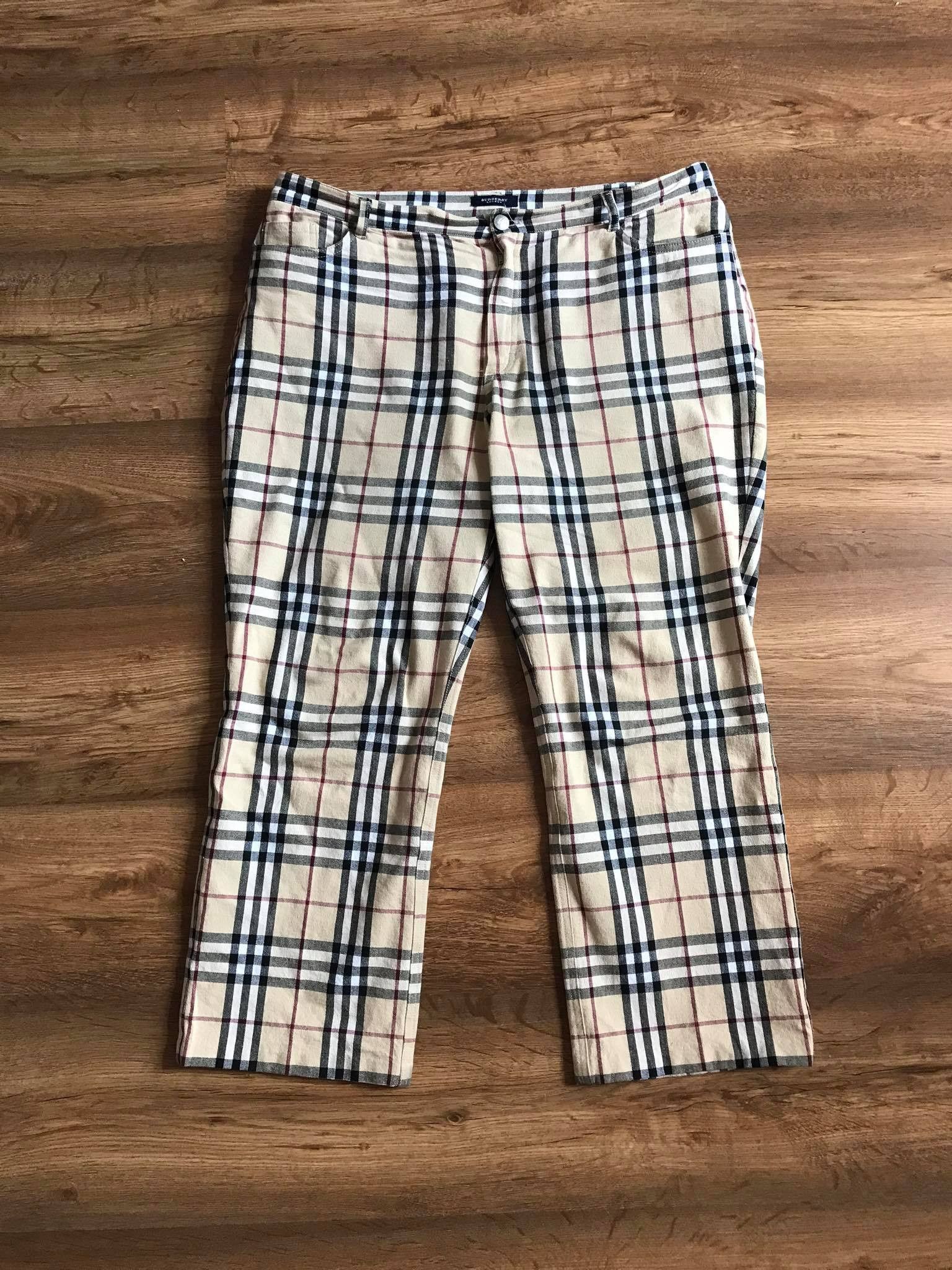 Burberry burberry pants full patern | Grailed