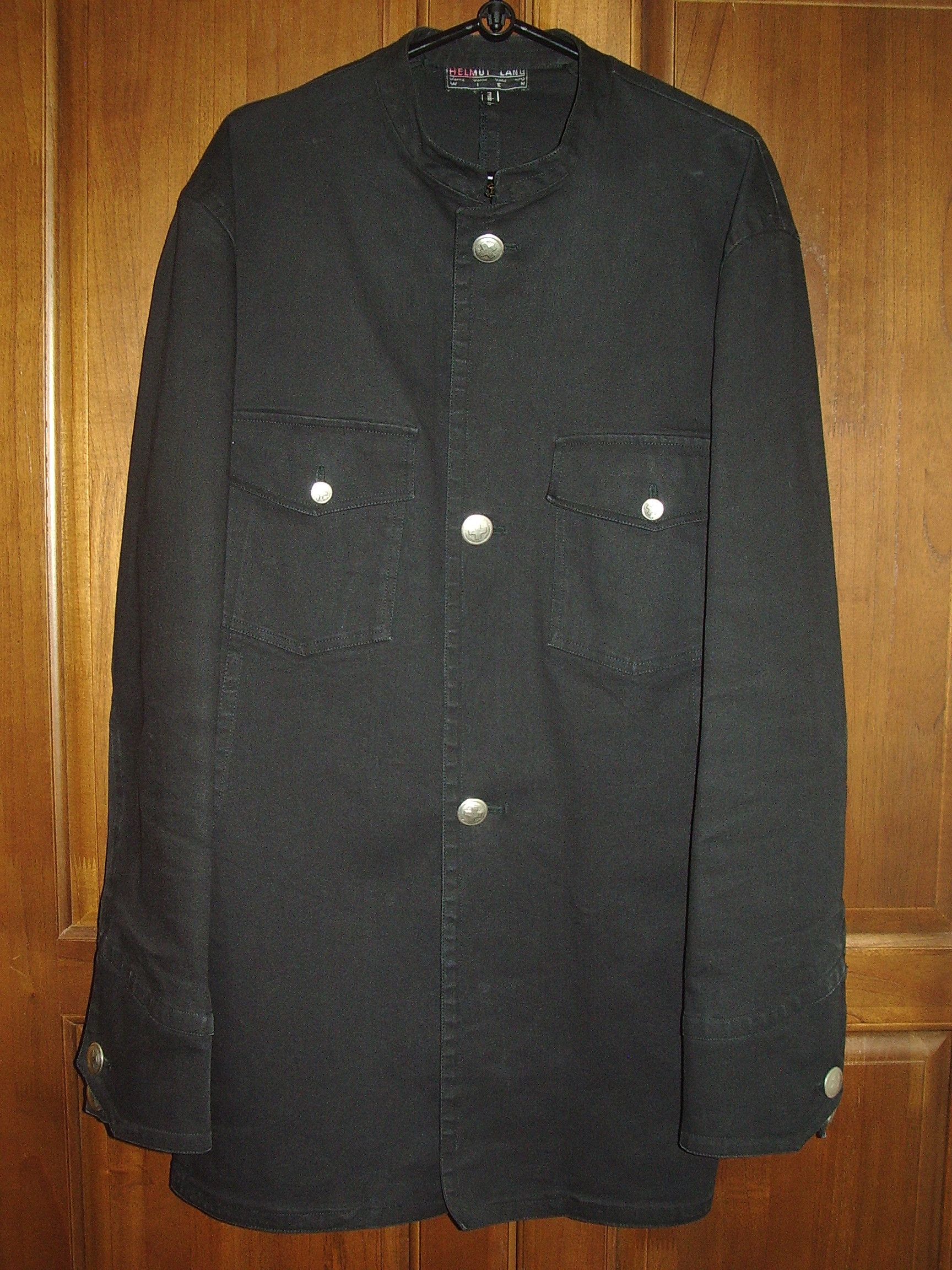 Helmut Lang HELMUT LANG Vienna Label Cross Button Jacket 50 | Grailed
