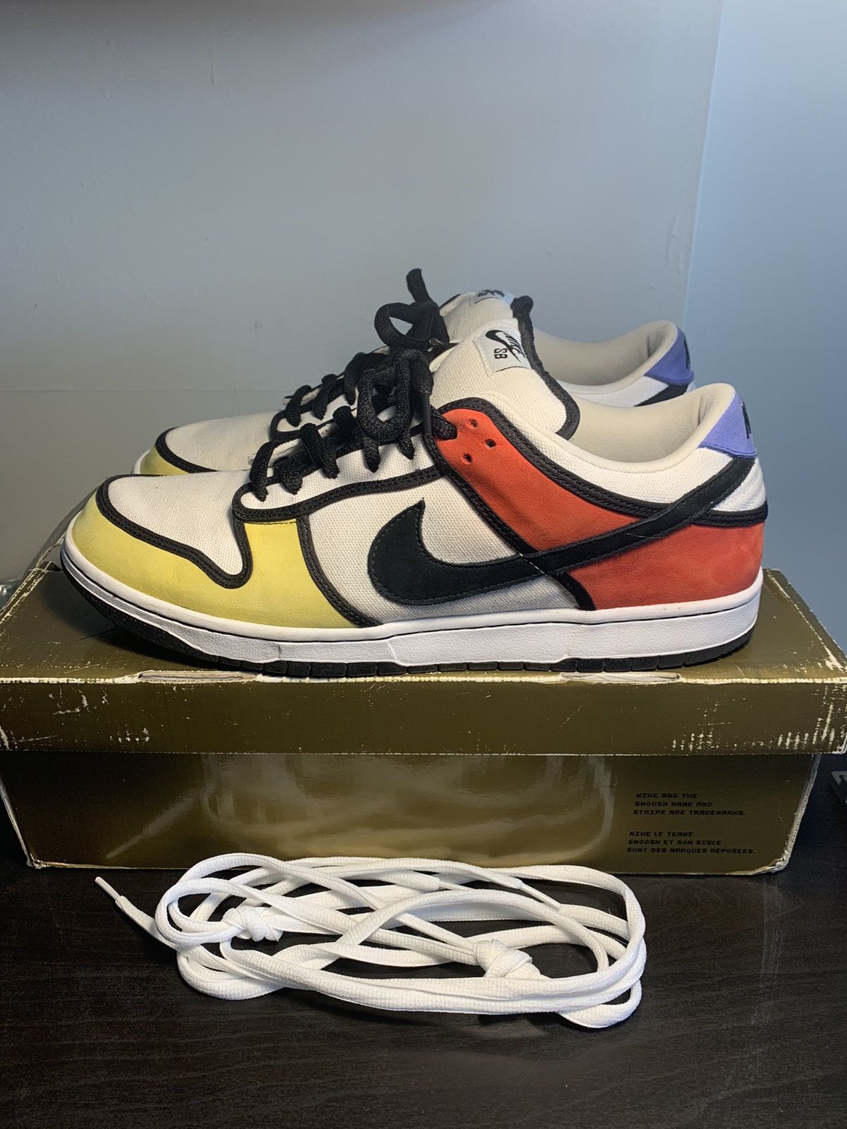 Nike Nike Dunk Low Pro SB Piet Mondrian 2008 | Grailed