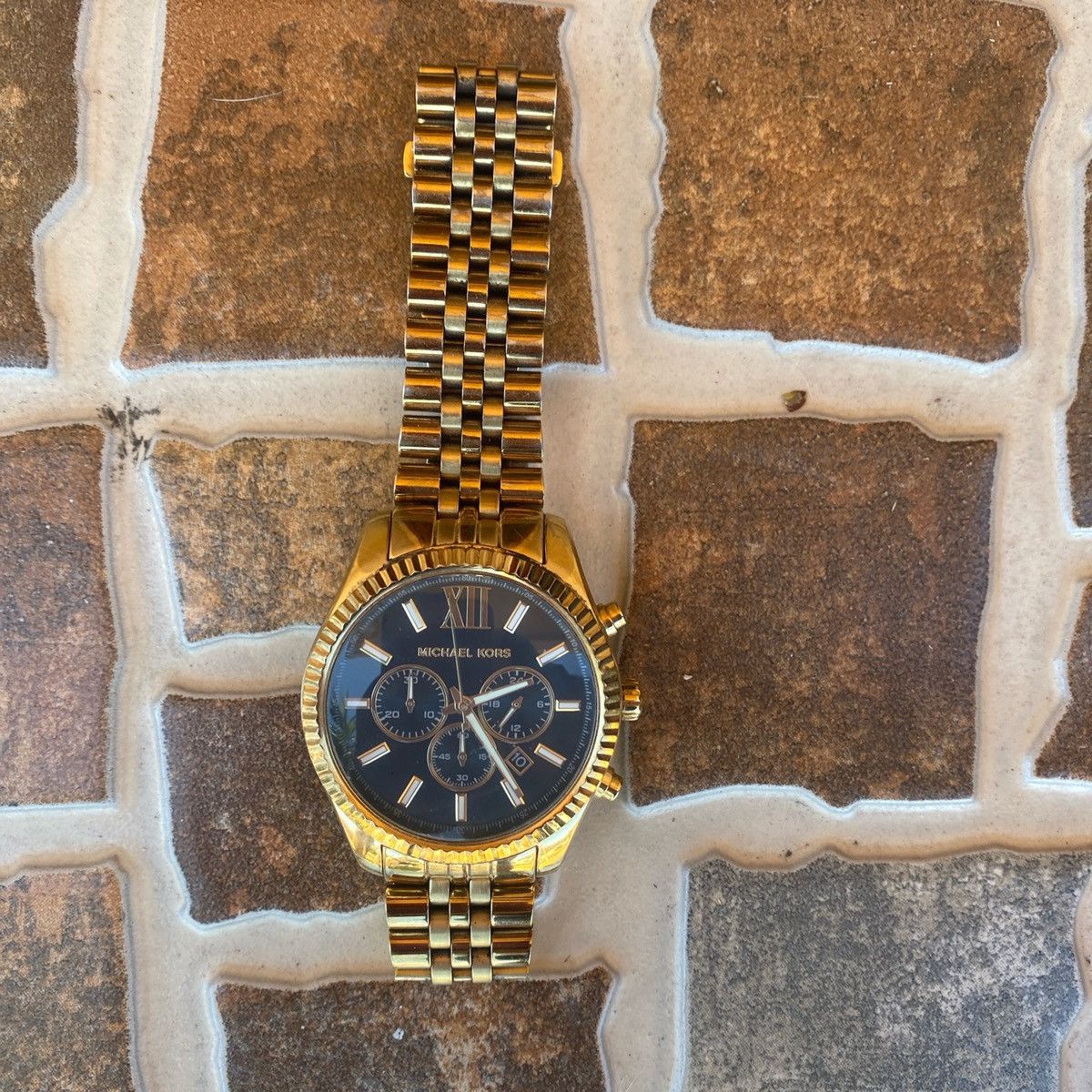 Michael Kors MICHAEL KORS MK8286 MEN'S LEXINGTON CHRONOGRAPH WATCH ...