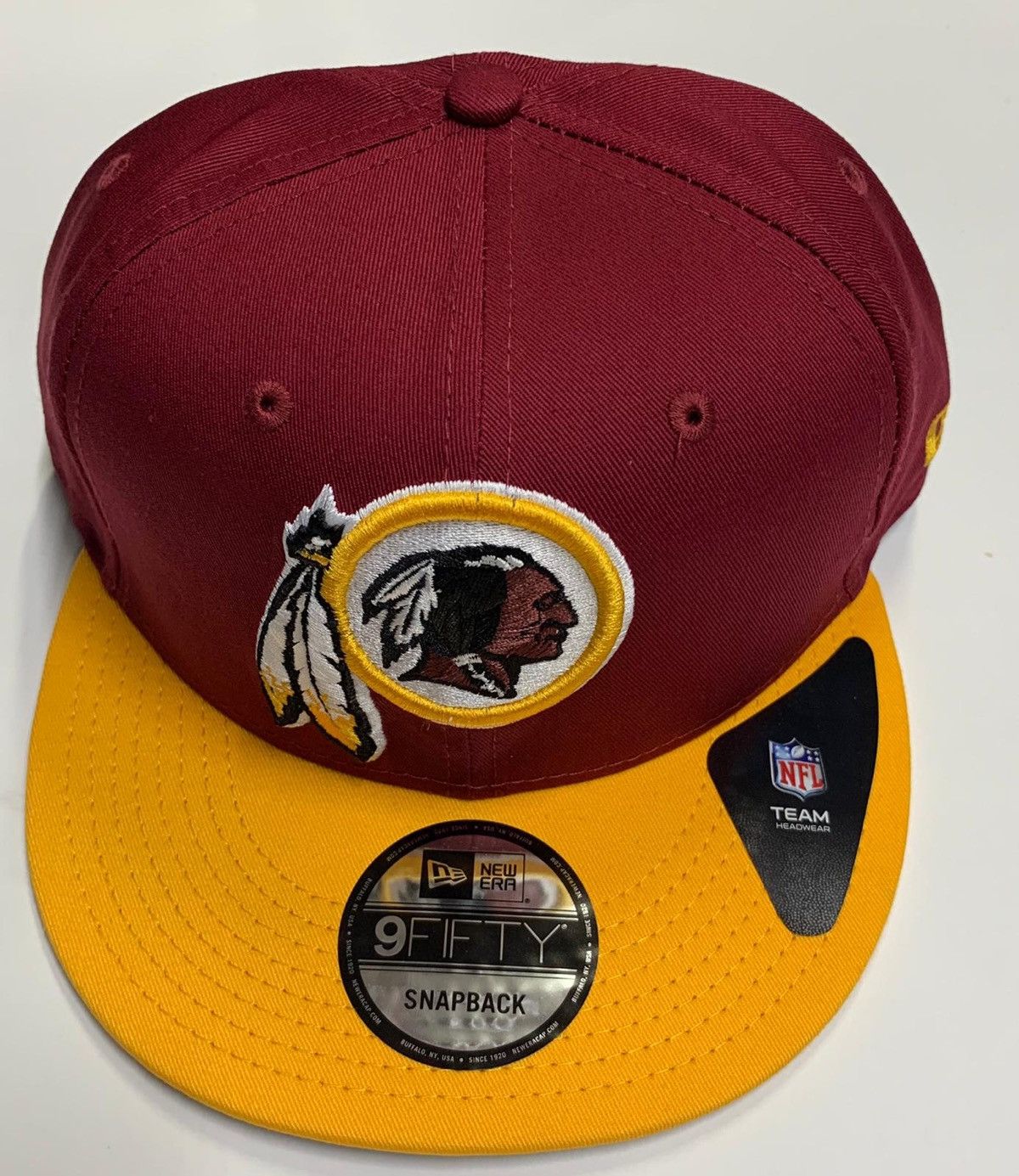 New Era Washington RedSkins Two Tone New Era NFL 9Fifty Snapback | Grailed