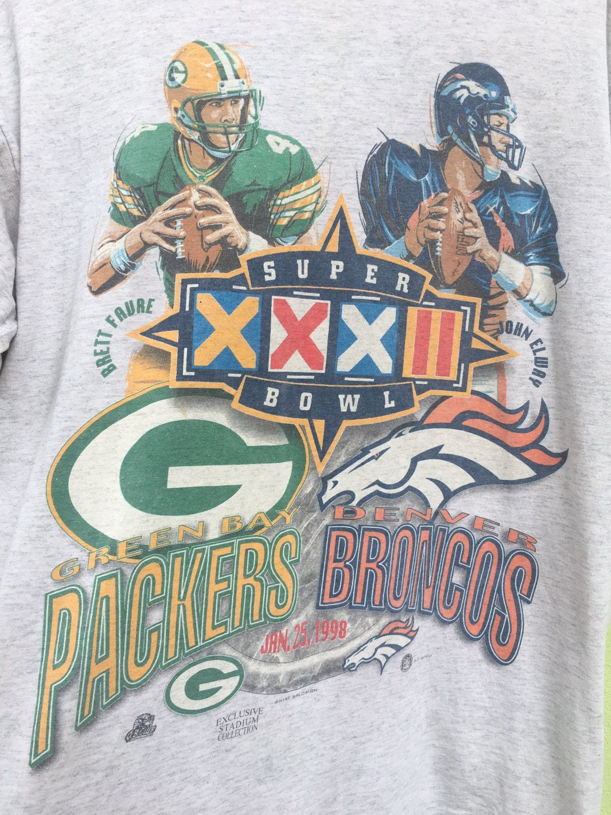 Vintage Vintage 97 NFL Superbowl XXXII Tee/Tshirt | Grailed Vintage Vintage 97 NFL Superbowl XXXII Tee/Tshirt | Grailed