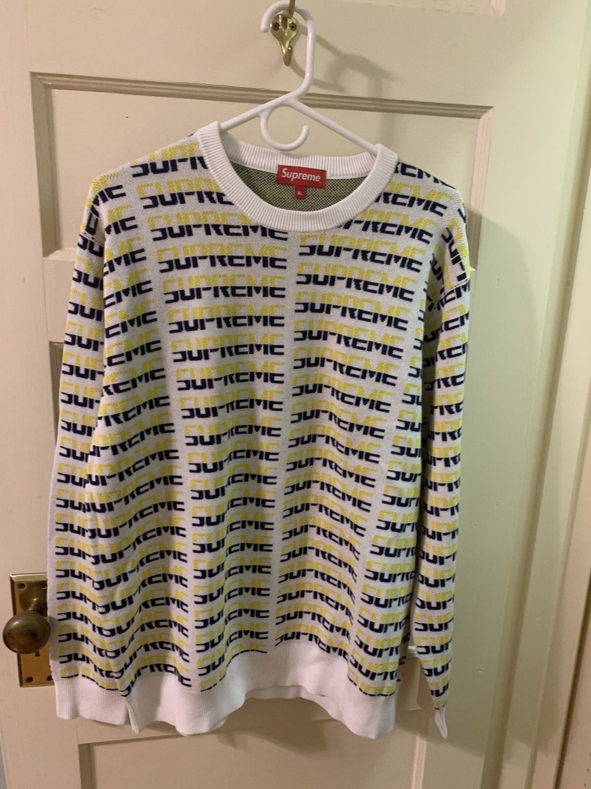 Supreme Repeat Sweater | Grailed