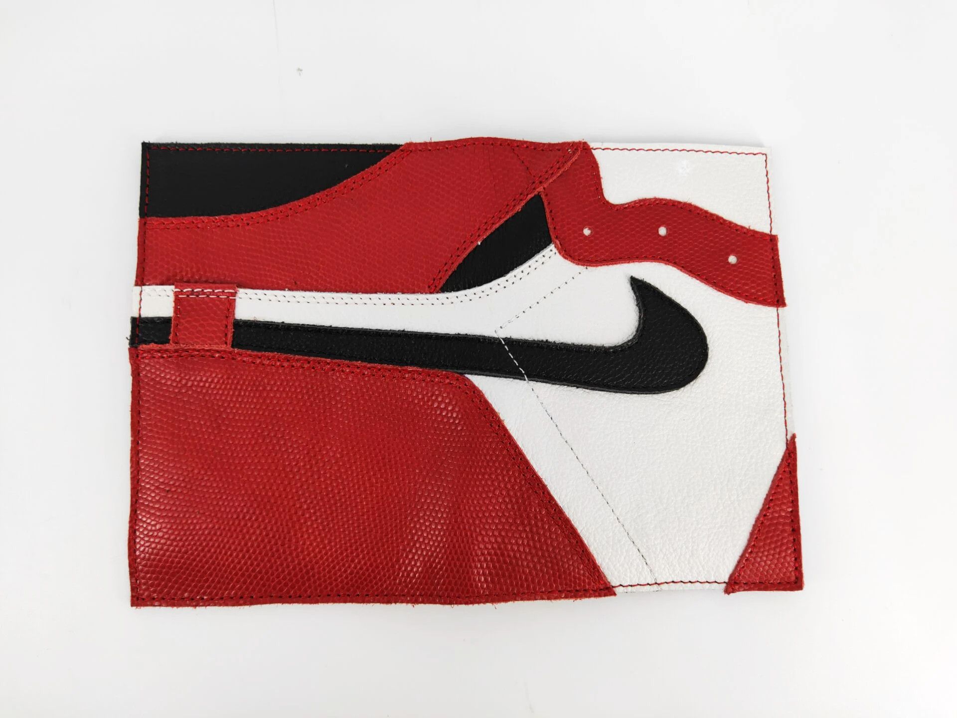 Other Custom Nike Air Jordan 1 AJ1 Chicago Bifold Leather Wallet | Grailed