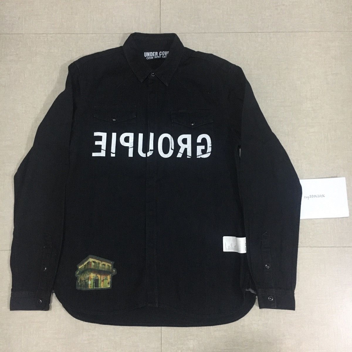 Undercover Undercover Groupie One-off denim shirt / SOLD | Grailed