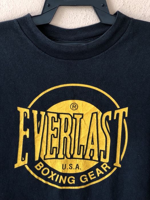 Vintage Vintage 90s EVERLAST Boxing Gear Streetwear Tee | Grailed