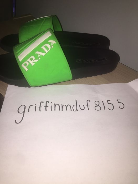 Prada Prada Logo Men’s Slides | Grailed