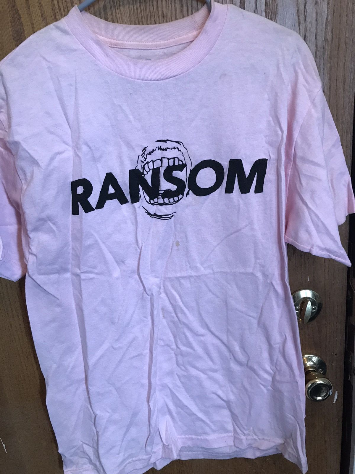 Ransom Clothing RANSOM MOUTH LOGO PINK 2018 | Grailed