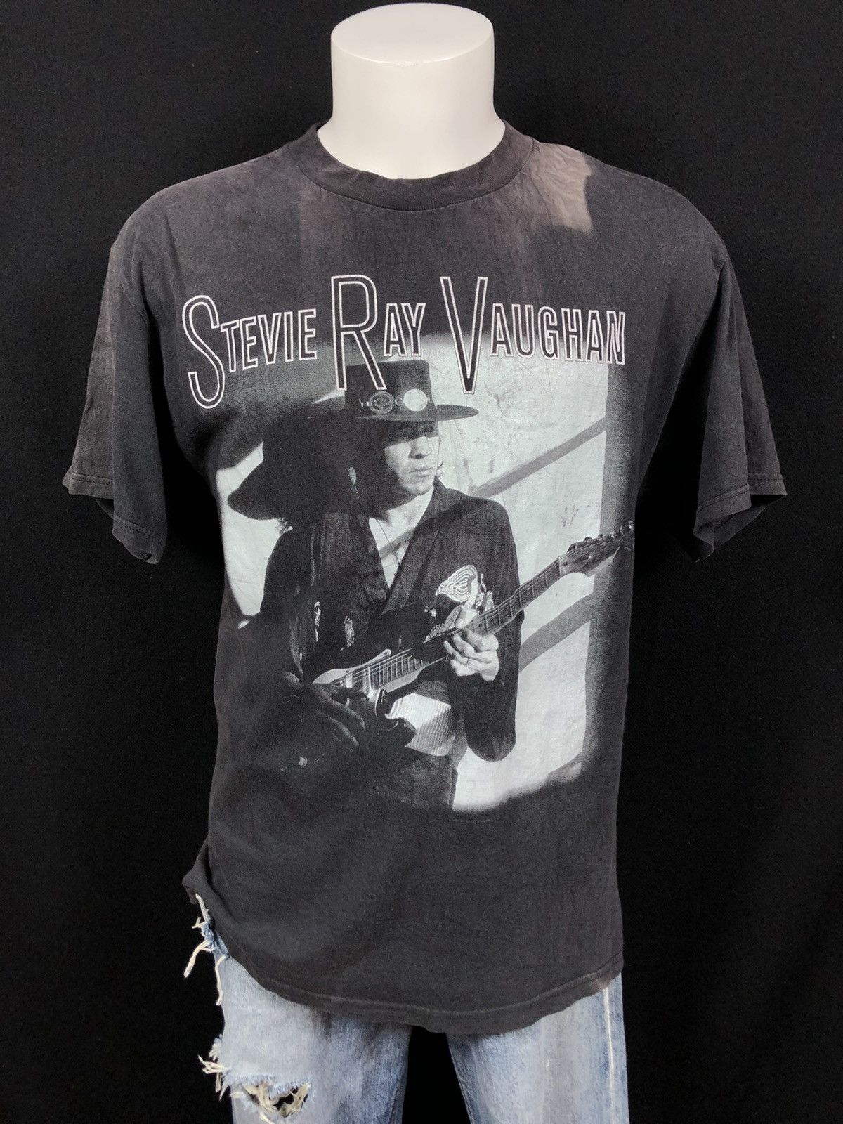 Vintage Vintage 90s 1995 Stevie Ray Vaughan Photo by George Rains | Grailed
