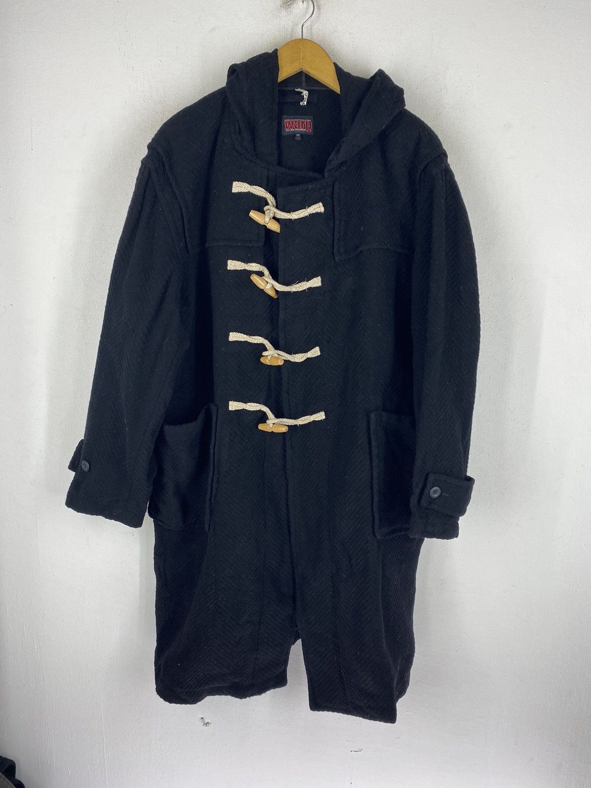 Vintage Vintage Warp Skates Duffel Wool Coat | Grailed