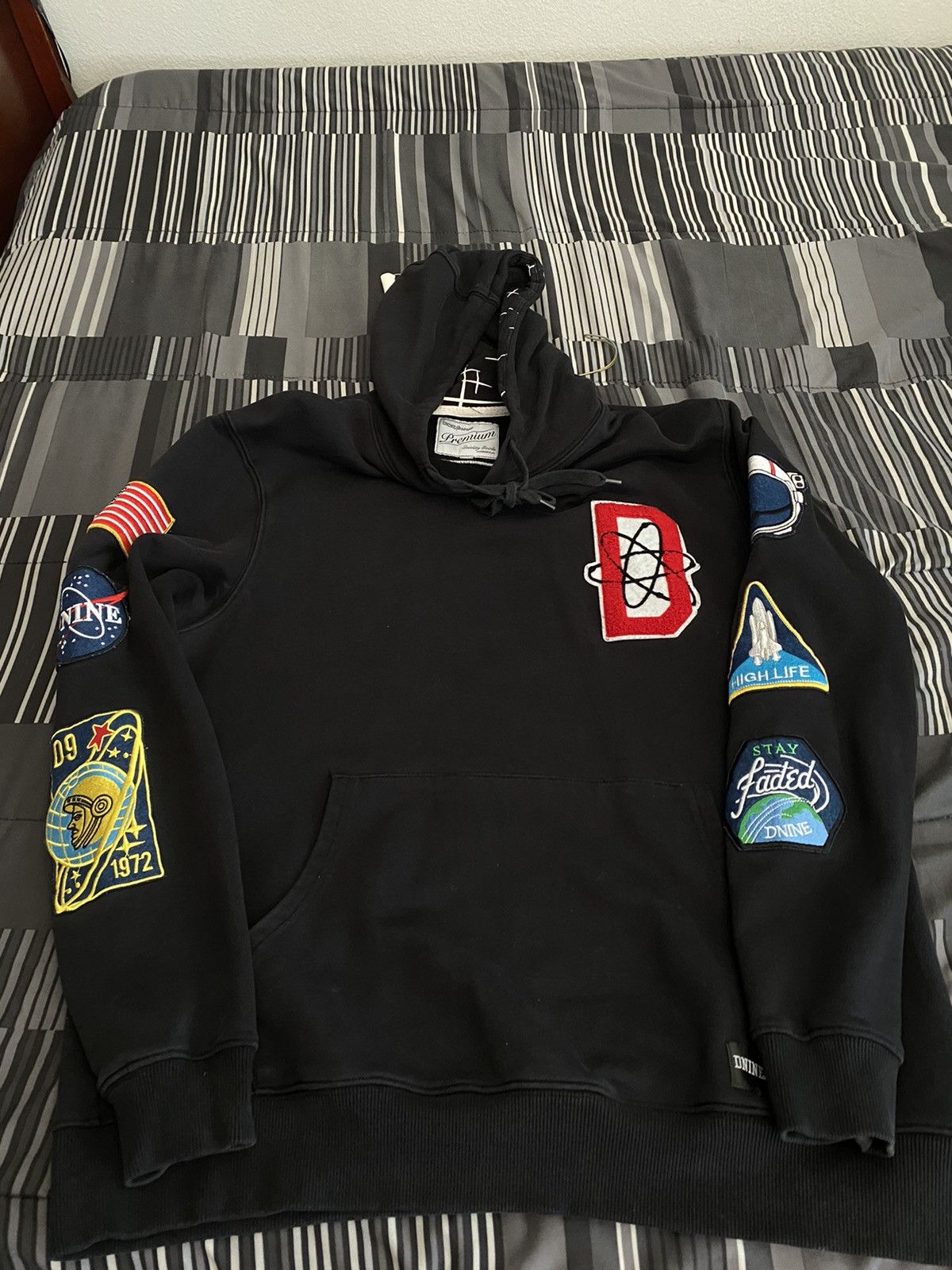 D Nine Reserve DNINE RESERVE RARE HOODIE, SPACE | Grailed