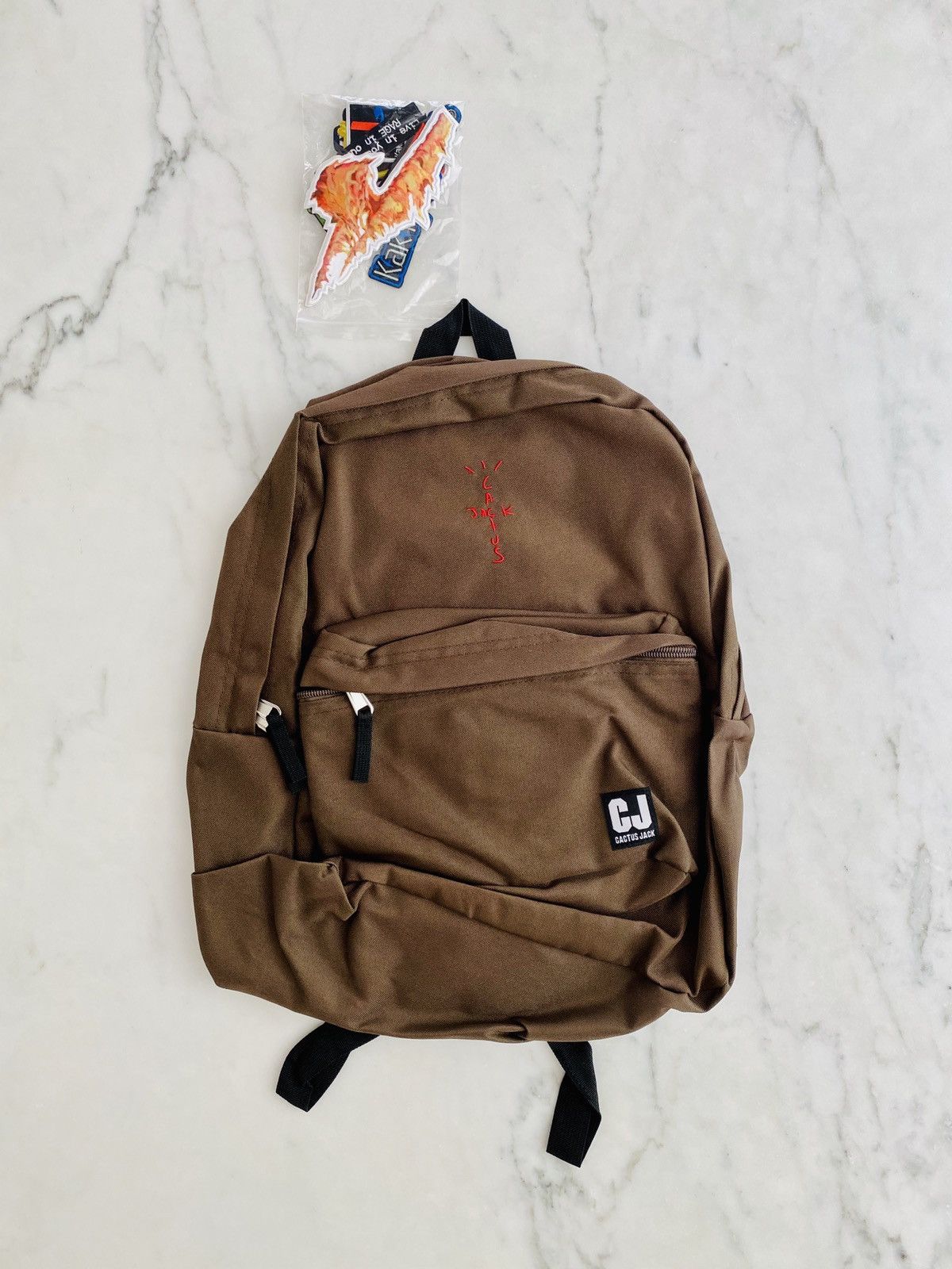 Travis Scott Cactus Jack Backpack With Patch Set | Grailed