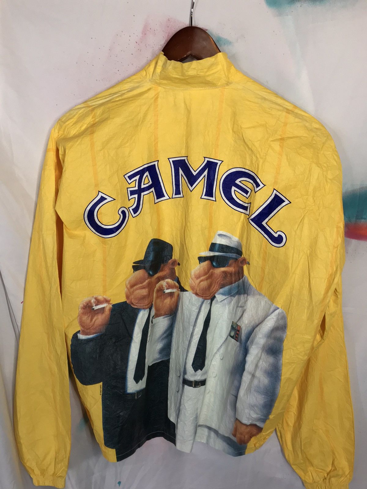 Vintage 1992 vintage 🐪Camel Cigarette Light Jacket X-L | Grailed