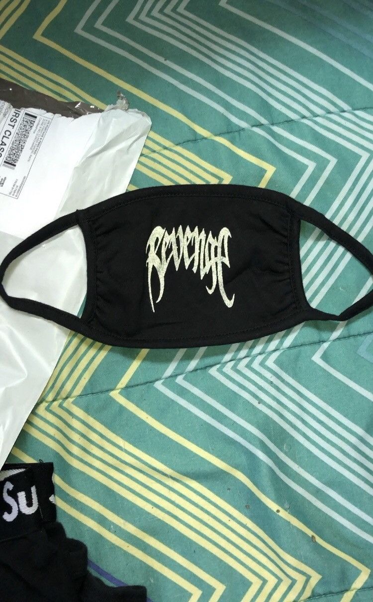 Revenge Revenge Face Mask 1/500 Black | Grailed