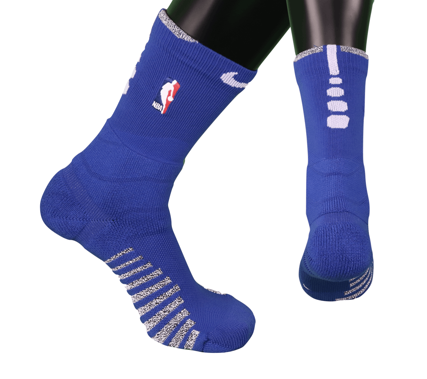 Nike New Nike NBA Team Issued Detroit Pistons Crew Socks Blue | Grailed