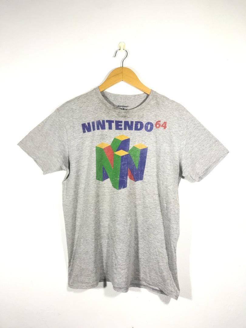 Rare Nintendo 64 Japanese video game 3D iconic logo tee | Grailed