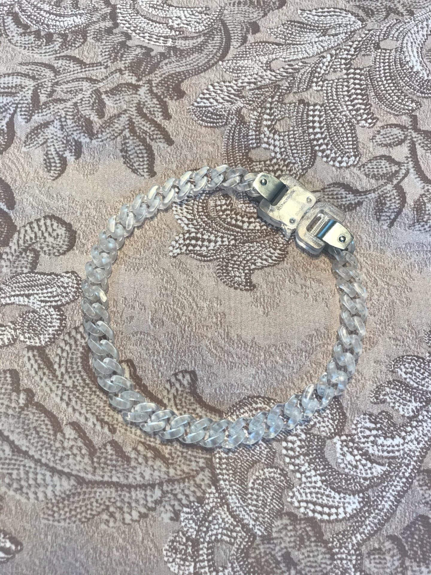 Alyx Alyx Transparent Chain Necklace | Grailed