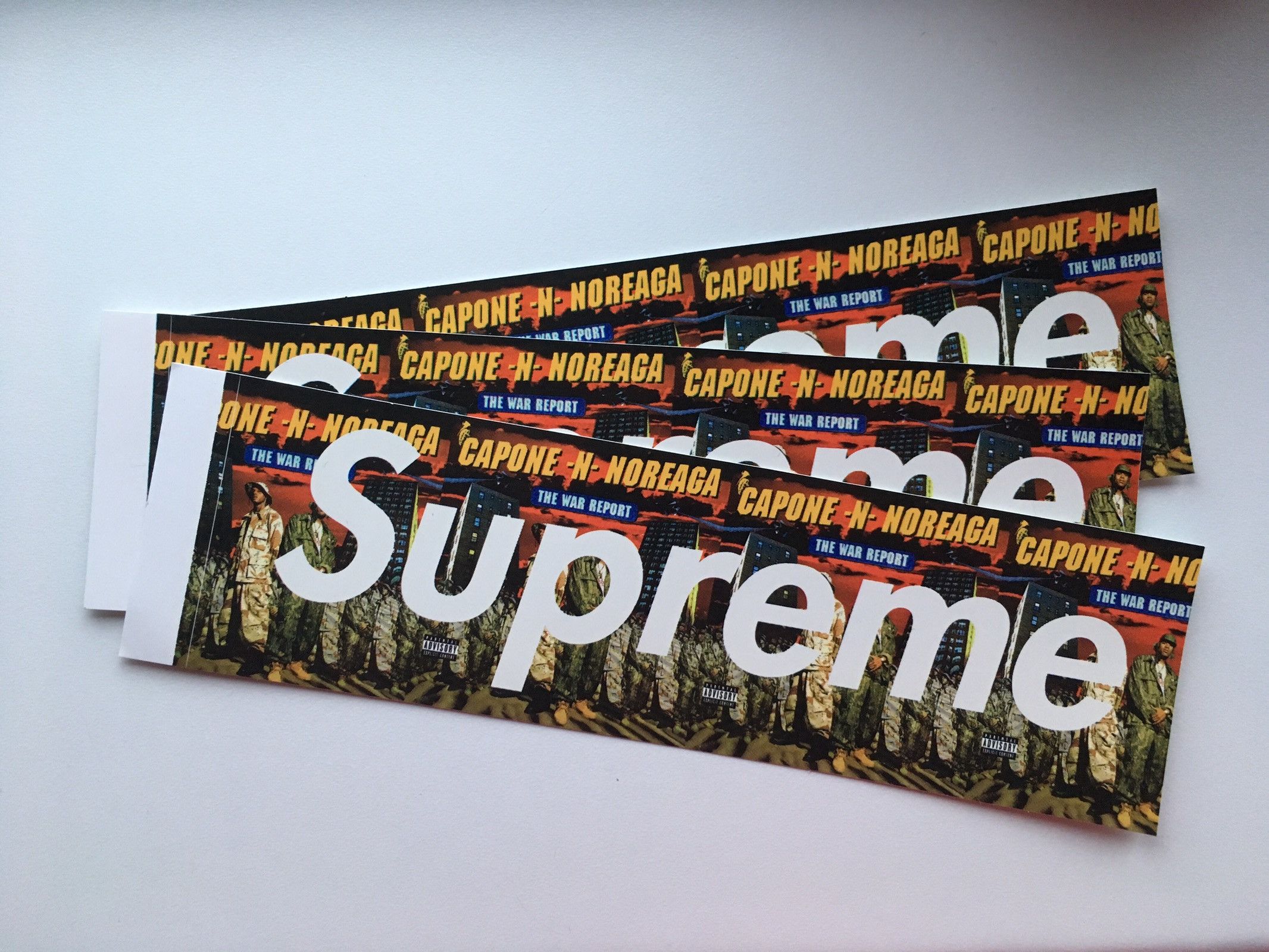 Supreme CNN Box Logo Sticker | Grailed