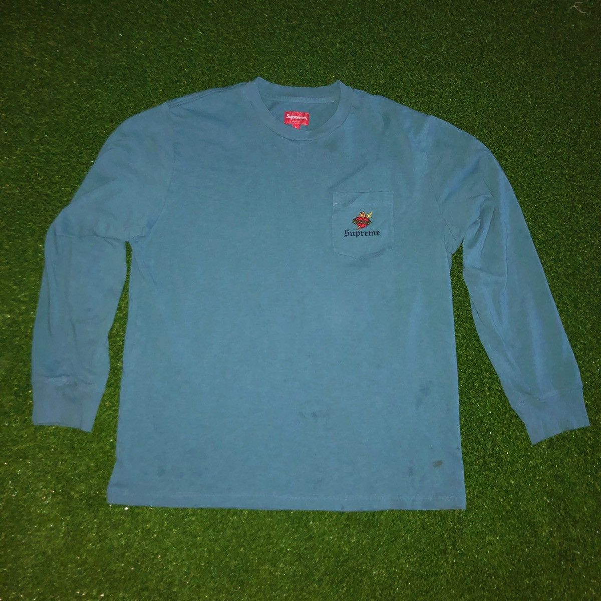 Supreme Sacred Heart Pocket Tee | Grailed