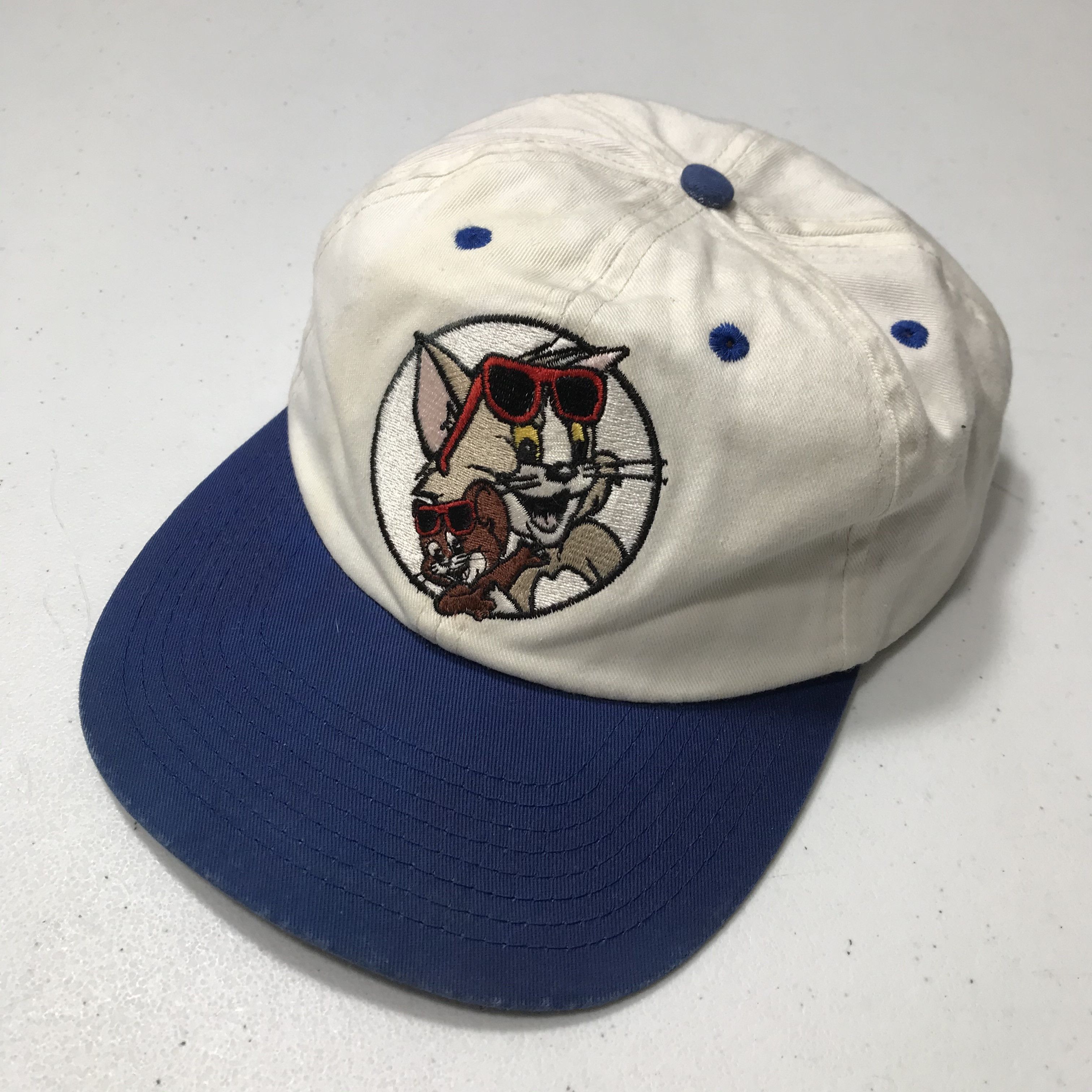 Vintage × Warner Bros Vintage 1994 Tom and Jerry Adjustable Snap back ...