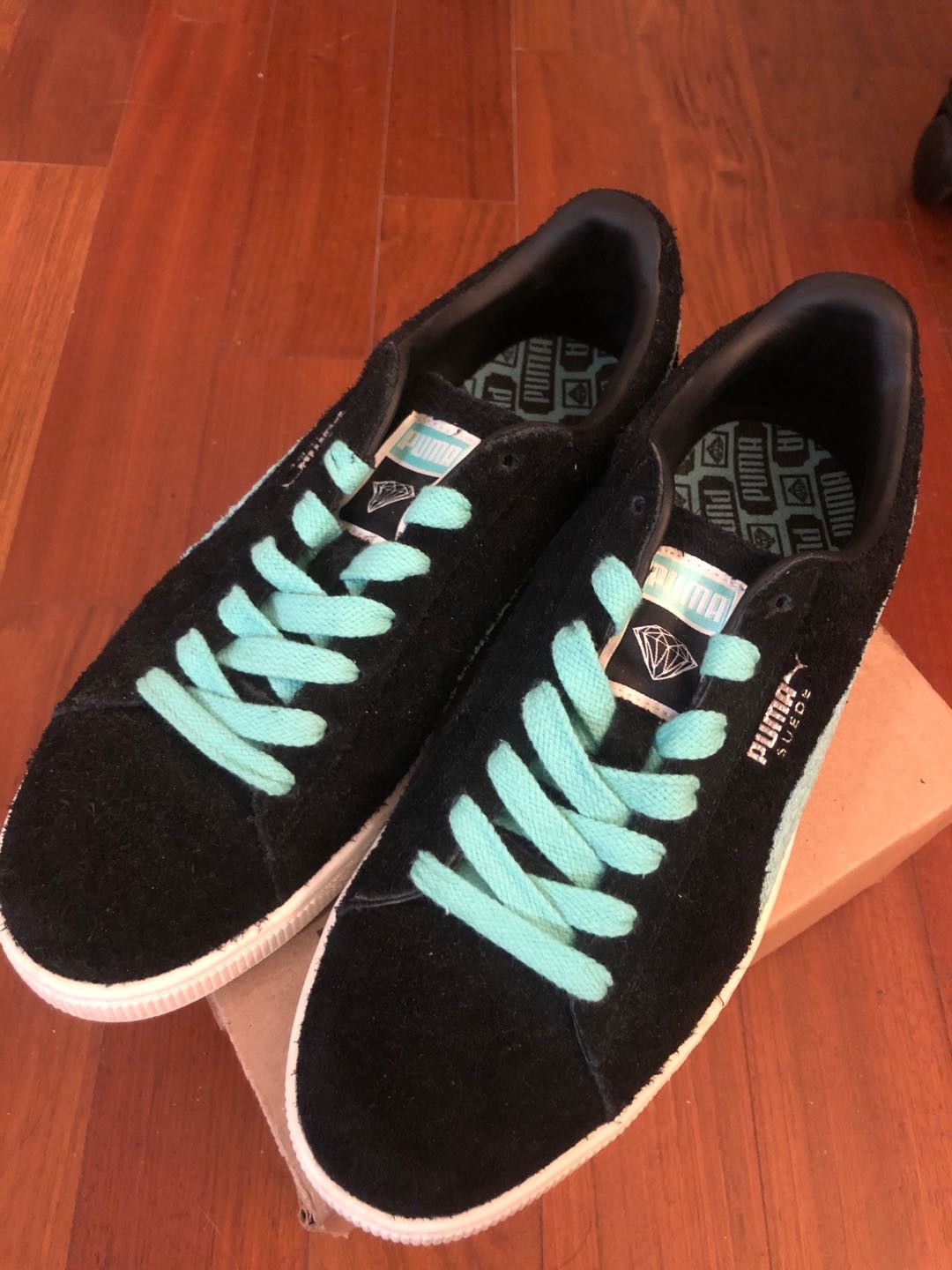 Diamond Supply Co × Puma Puma X Diamond Classic Premium Suede Tiffany ...