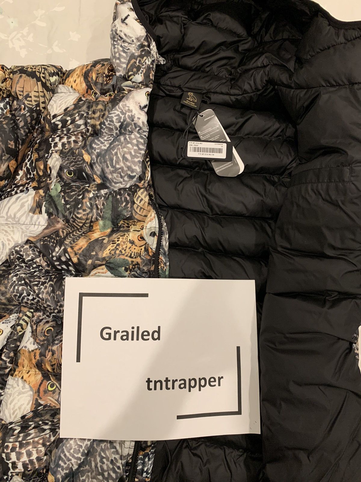 Octobers Very Own OVO Owl Puffer Jacket | Grailed