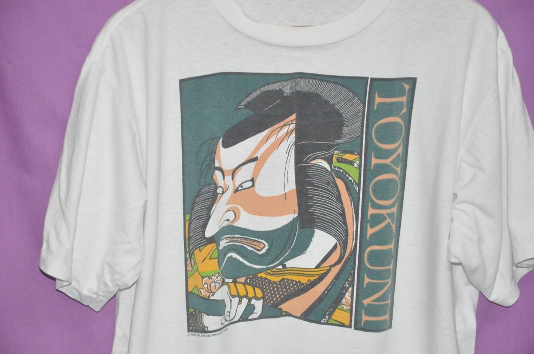 Vintage Vintage 80s 1987 Toyokuni Japan japanese Art T-Shirt | Grailed