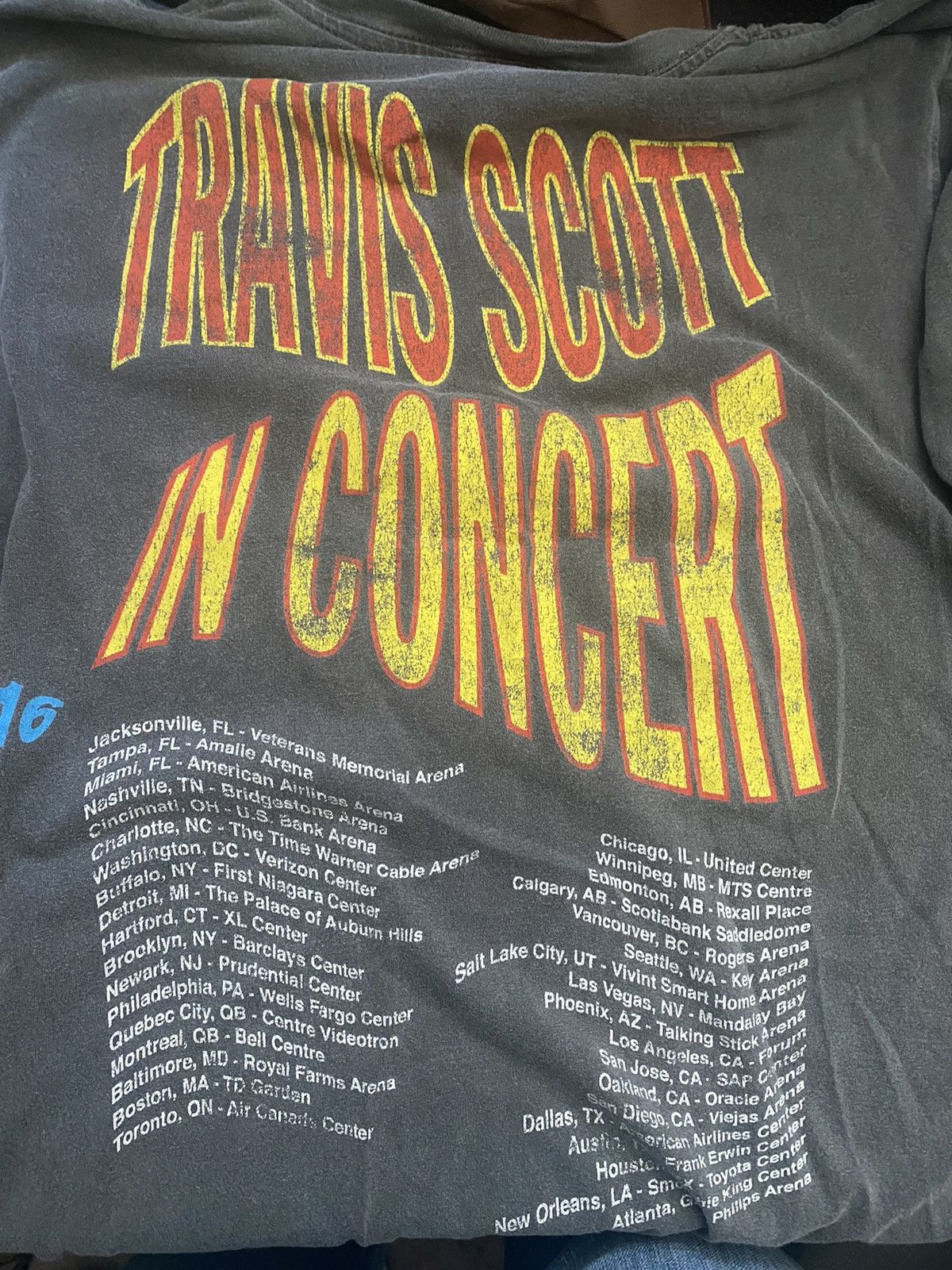 Travis Scott × Vintage SUPER RARE TRAVIS SCOTT RODEO ANTI TOUR MERCH ...