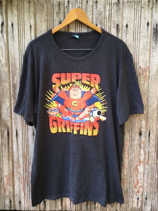 Cartoon Network family guy super griffin american sitcom tees shirt ...