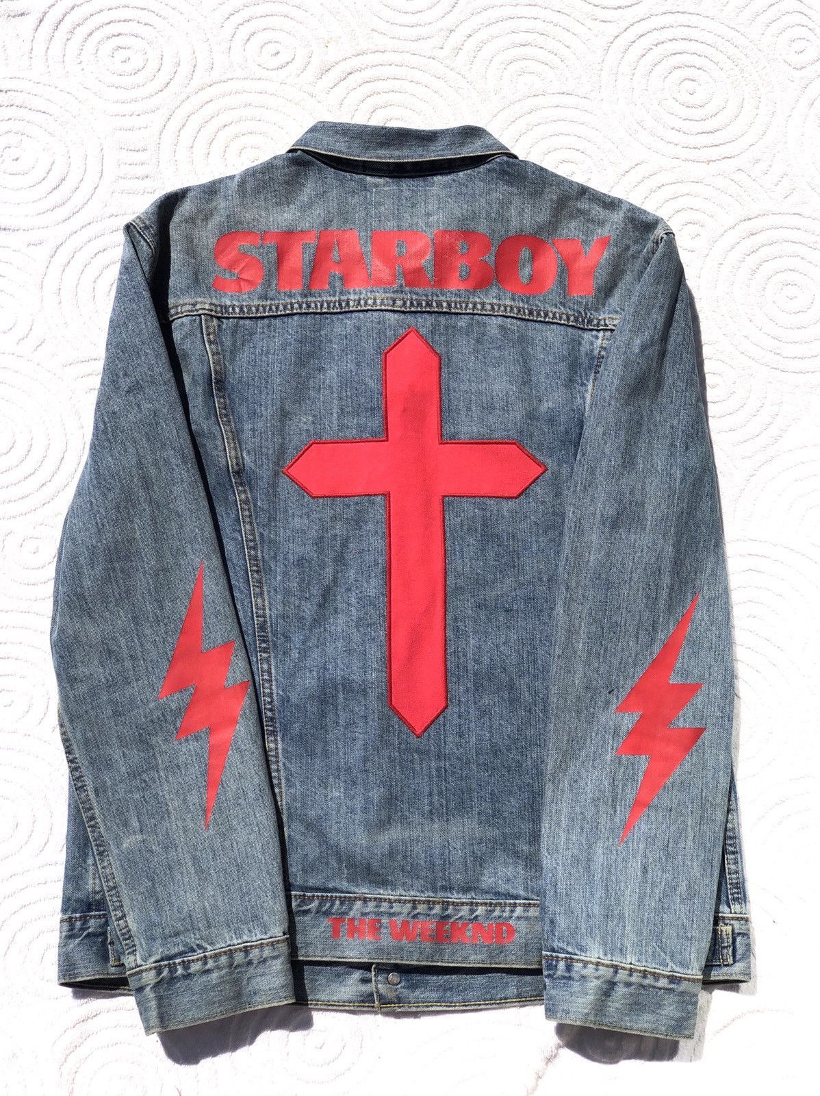 Levi's Levi’s The Weeknd Starboy Denim Jean Jacket XO M | Grailed