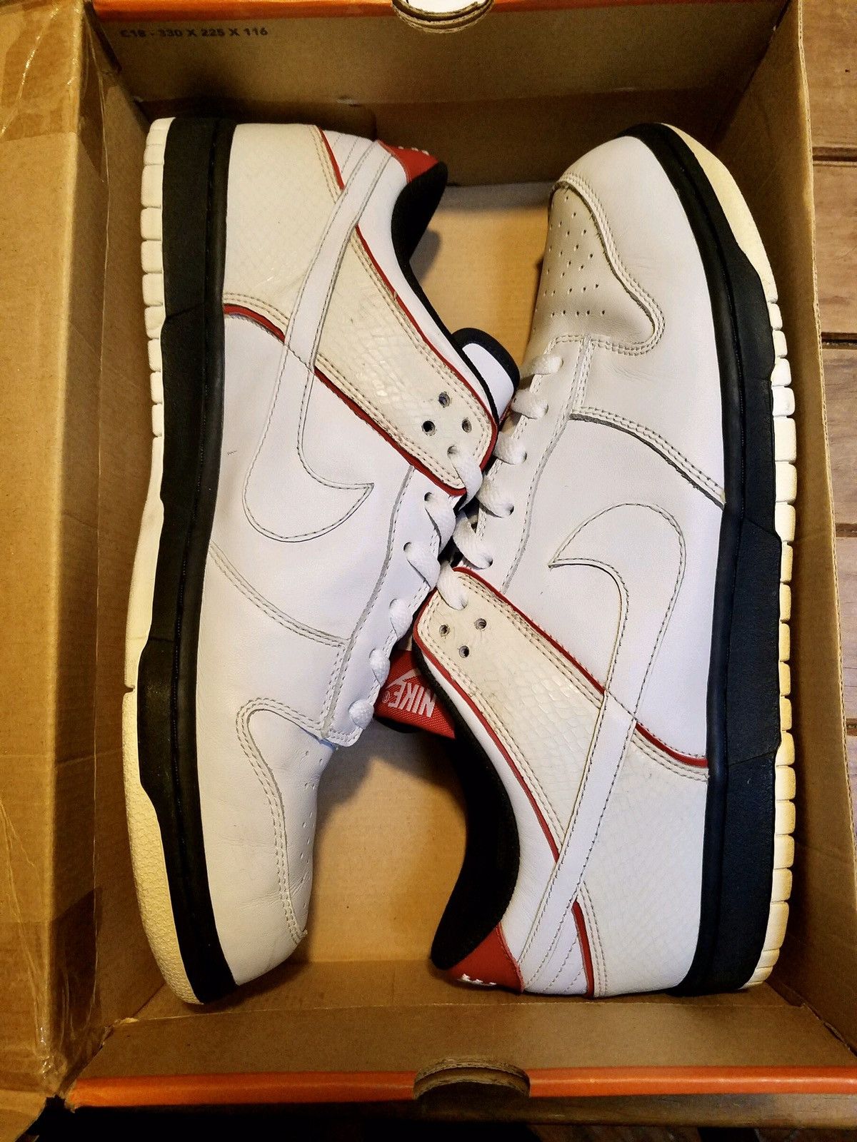 Jordan Brand × Nike Nike Dunk Low CL Jordan Pack - Chicago, size 12 ...