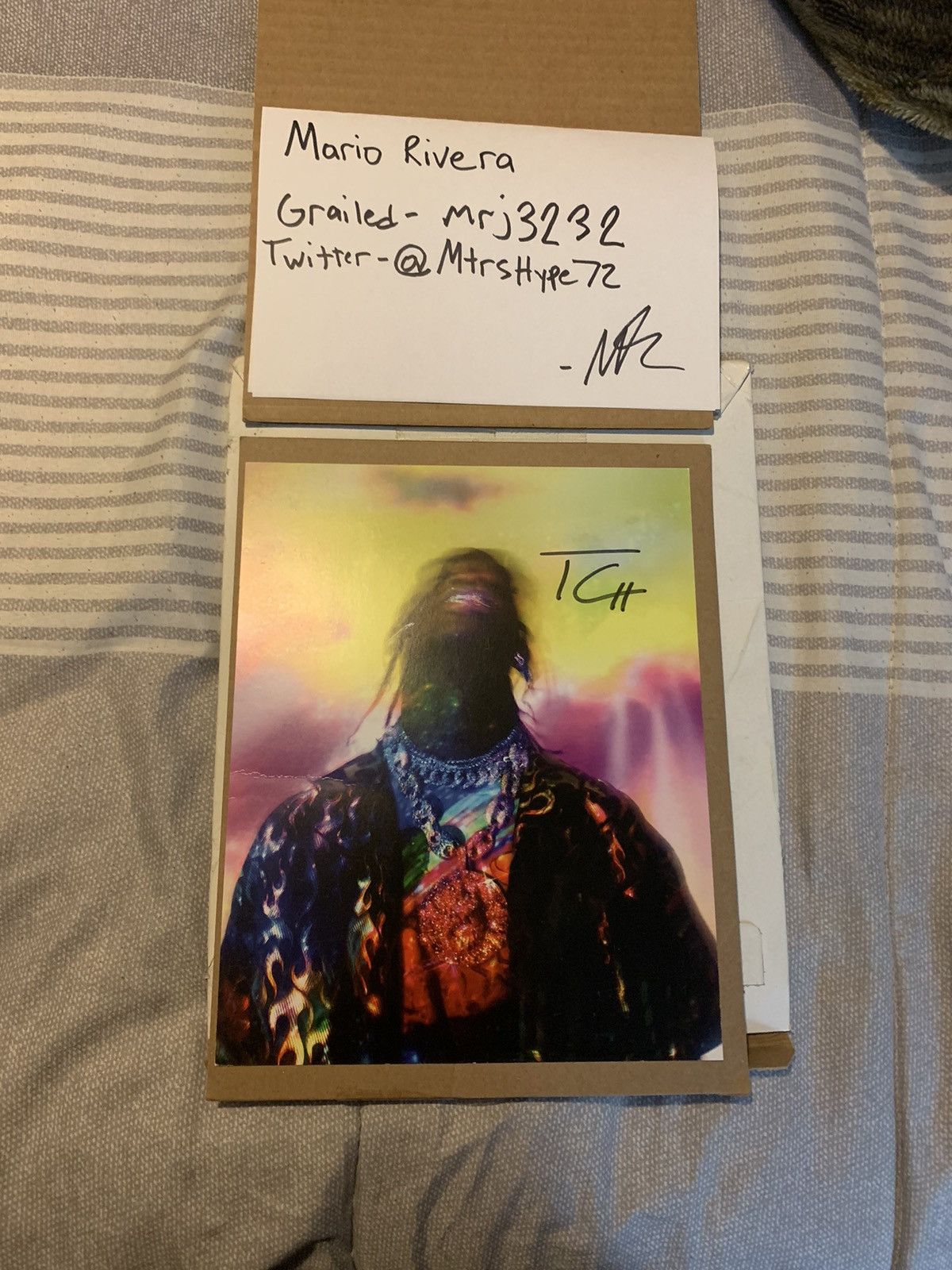 Travis Scott Travis Scott Astroworld Signed Lithograph | Grailed